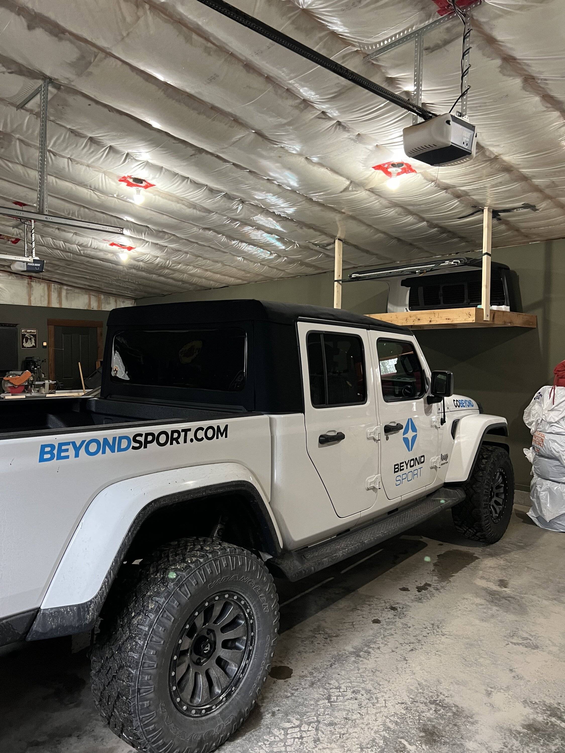 New Storage Shelf for Dual Tops | Jeep Gladiator (JT) News, Forum ...