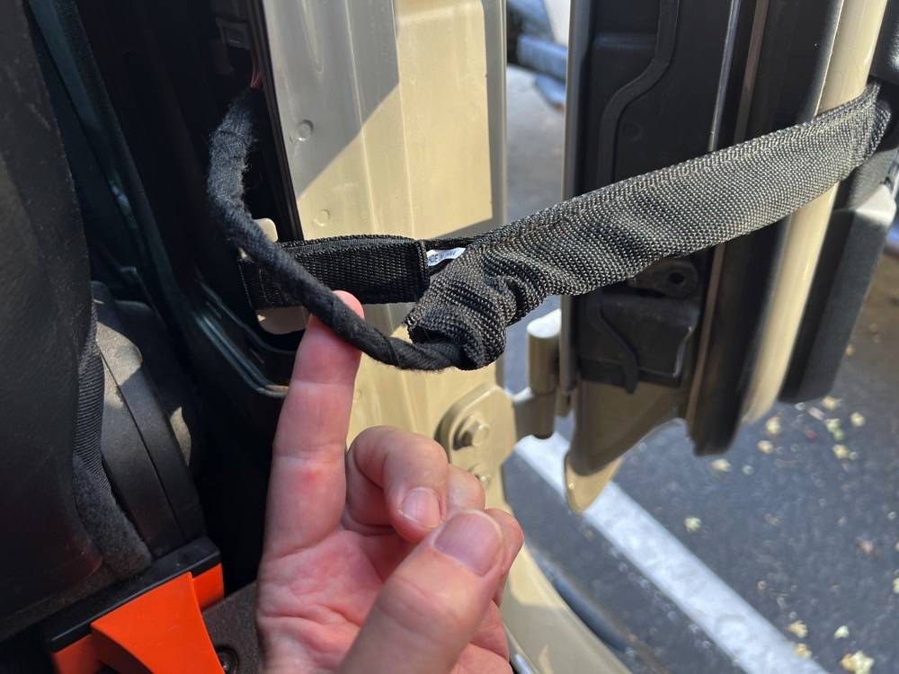 Extender strap or hook for gladiator rear door. | Jeep Gladiator (JT ...