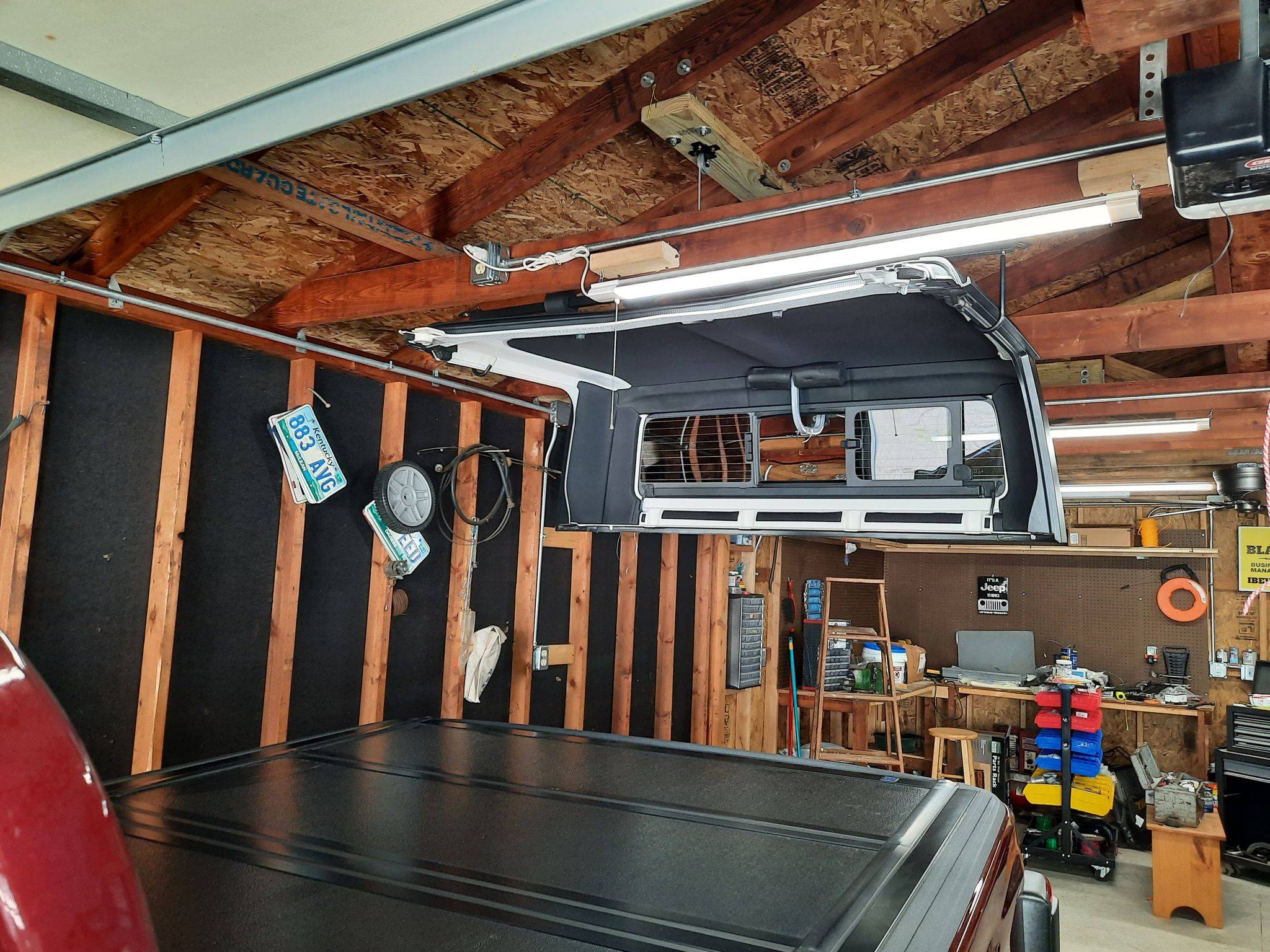Lift hoist for the hard top | Jeep Gladiator (JT) News, Forum ...