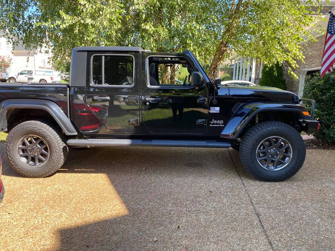 Mopar 2" lift w/0.75" daystar spacers, uneven sag? | Jeep Gladiator (JT ...