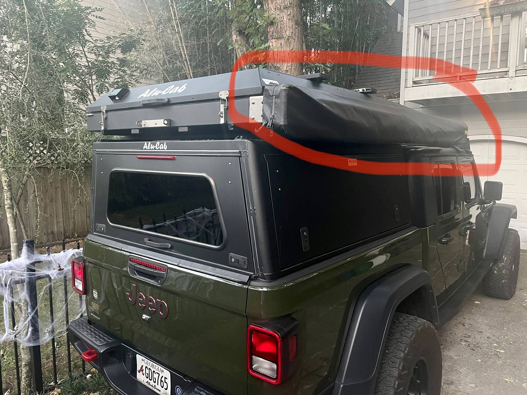 Georgia - Alu Cab 270 Shadow Awning | Jeep Gladiator (JT) News, Forum ...
