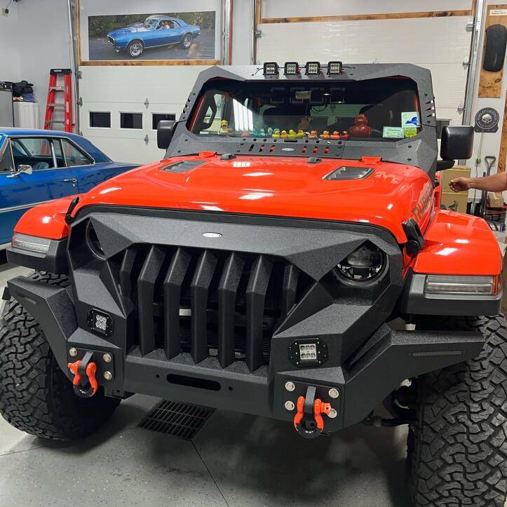 Stand Out on the Road with Hooke Road Mad Max Front Bumper | Jeep ...
