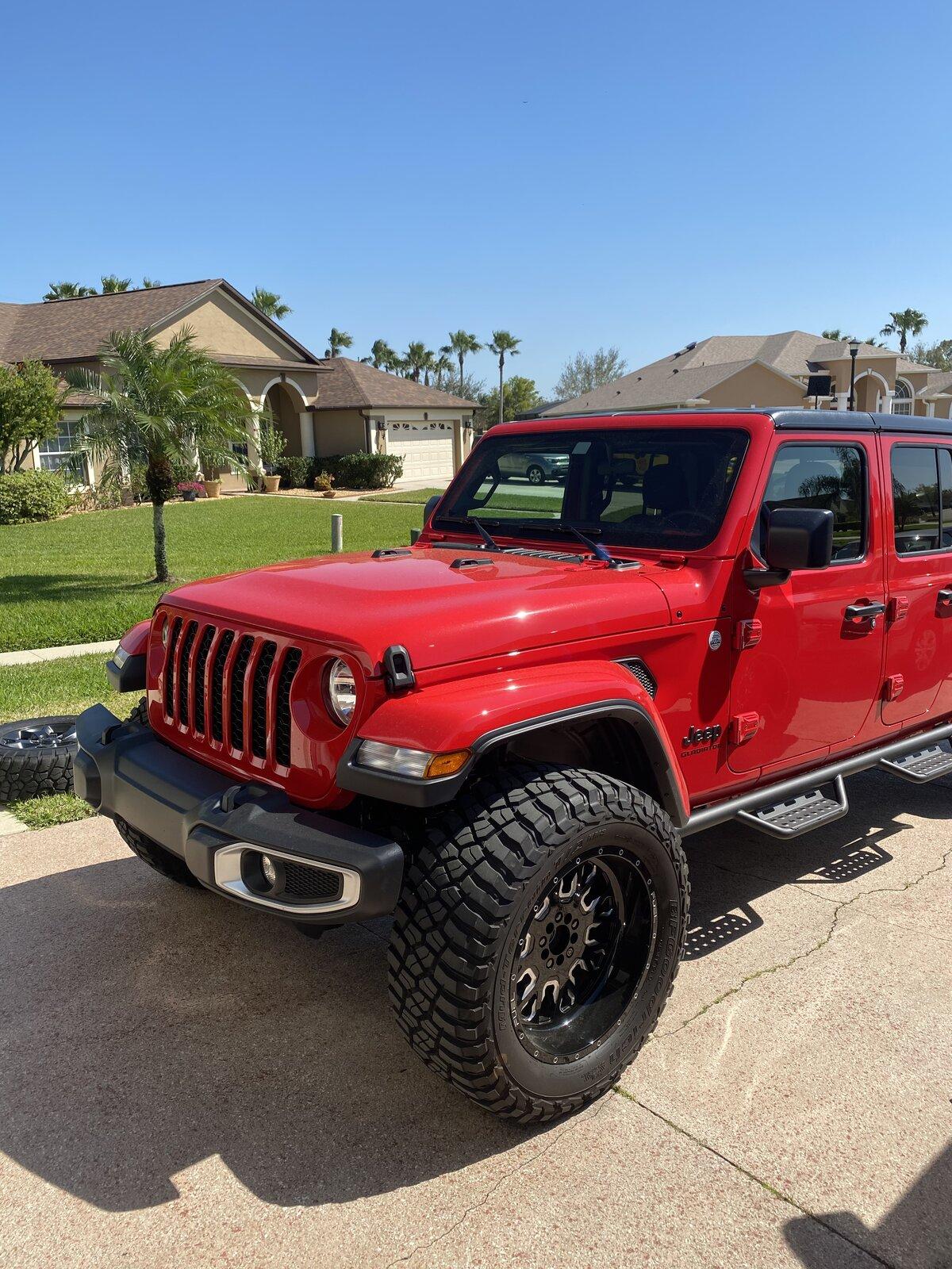 Anyone running 35s on stock wheels without issues? | Jeep Gladiator (JT ...