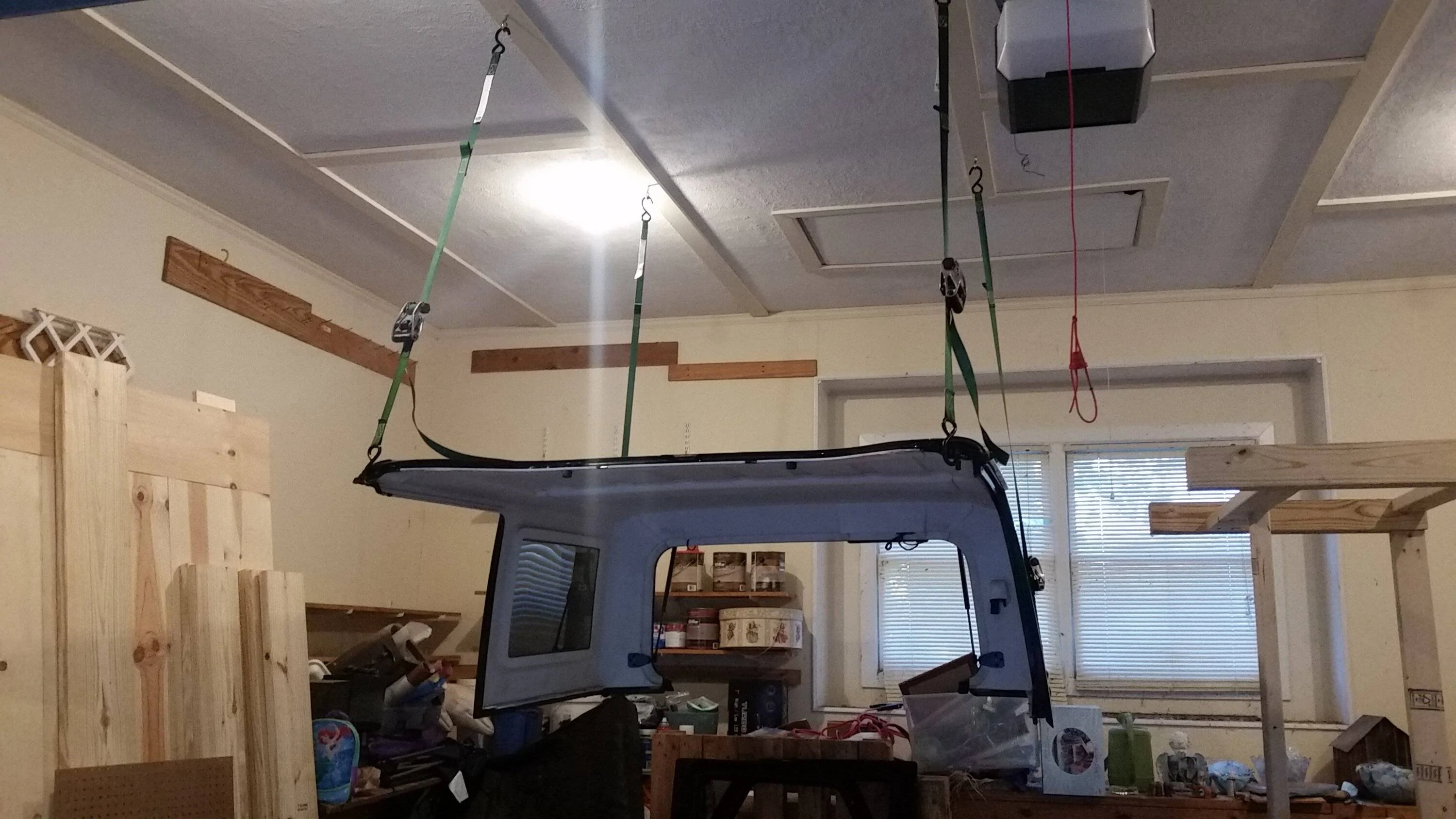 Lift hoist for the hard top | Jeep Gladiator (JT) News, Forum ...