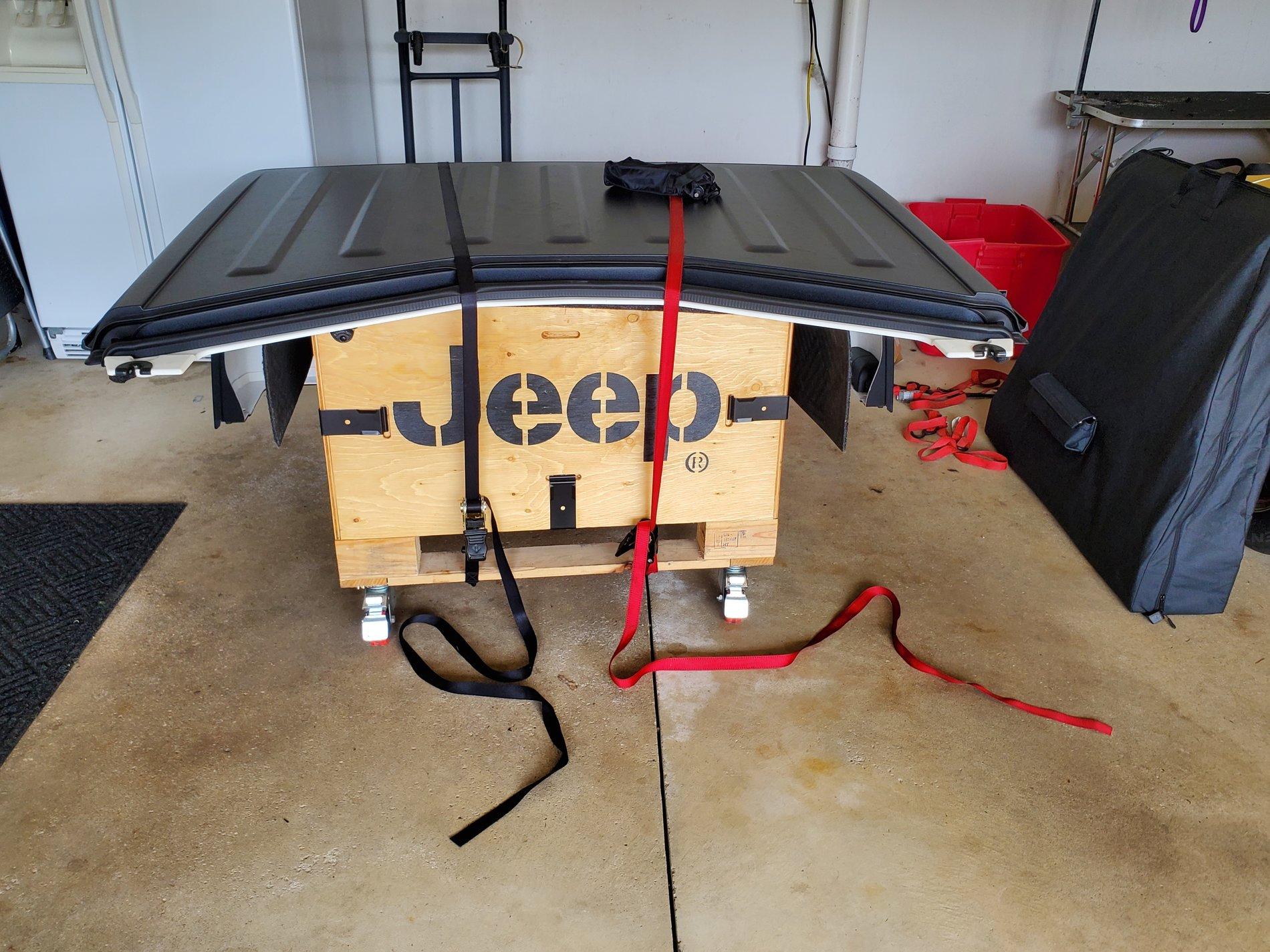 Jeep Crate conversion to a table/storage | Jeep Gladiator (JT) News ...