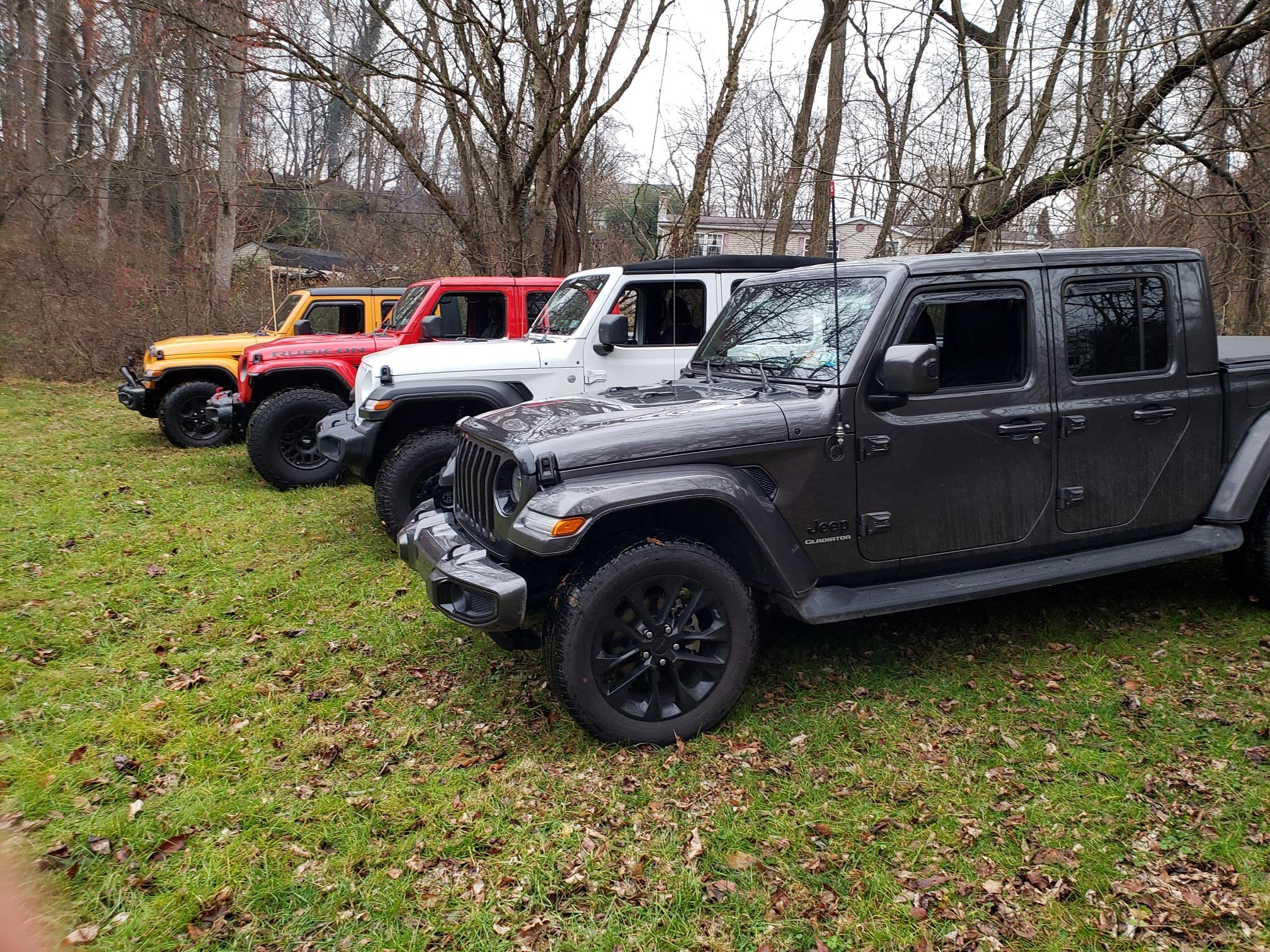 Group shot! All the family Jeeps in one photo! Let's see some Jeep ...