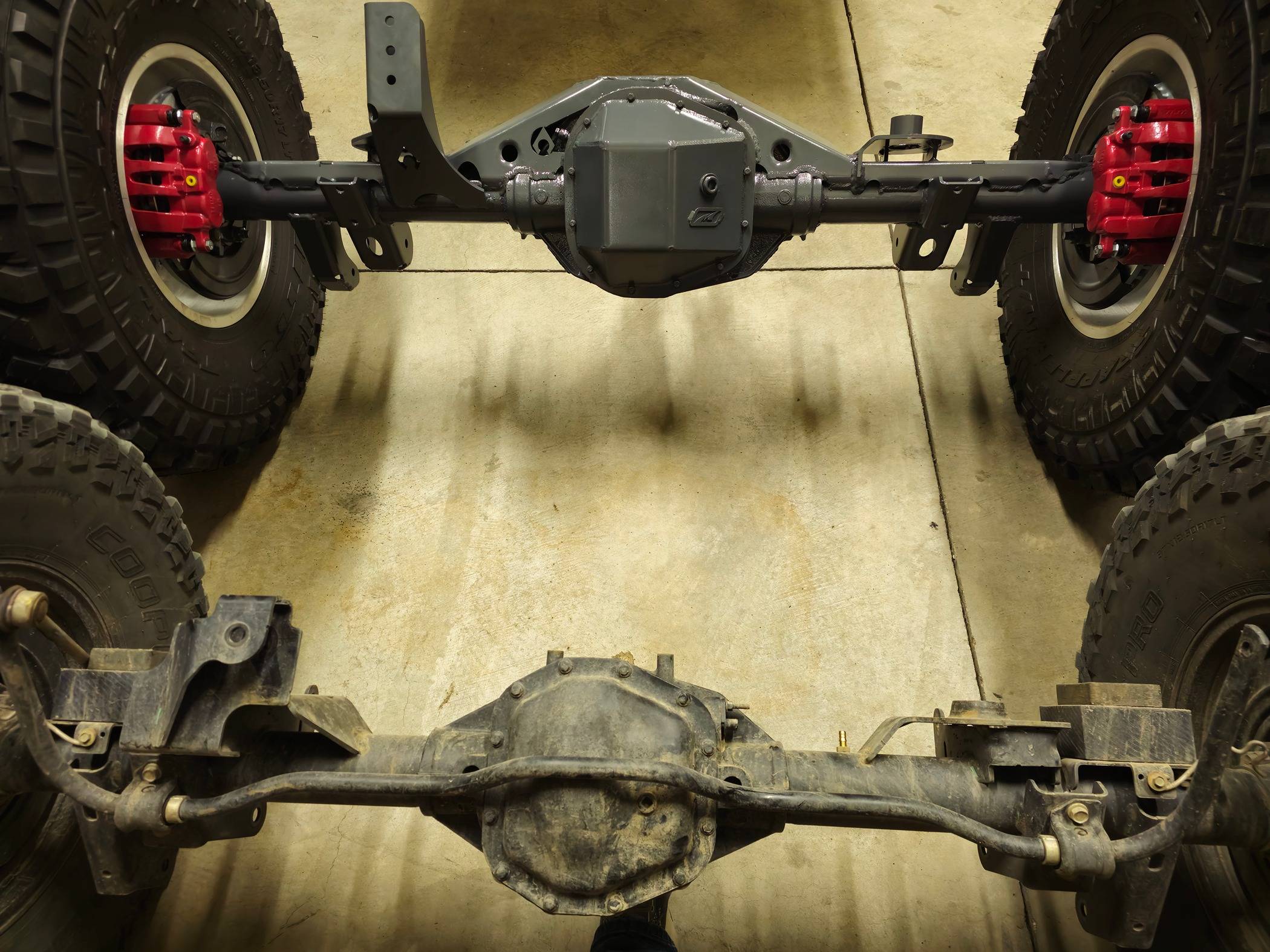 JUNK YARD FORD 1 TON AXLE SWAP | Page 5 | Jeep Gladiator (JT) News ...