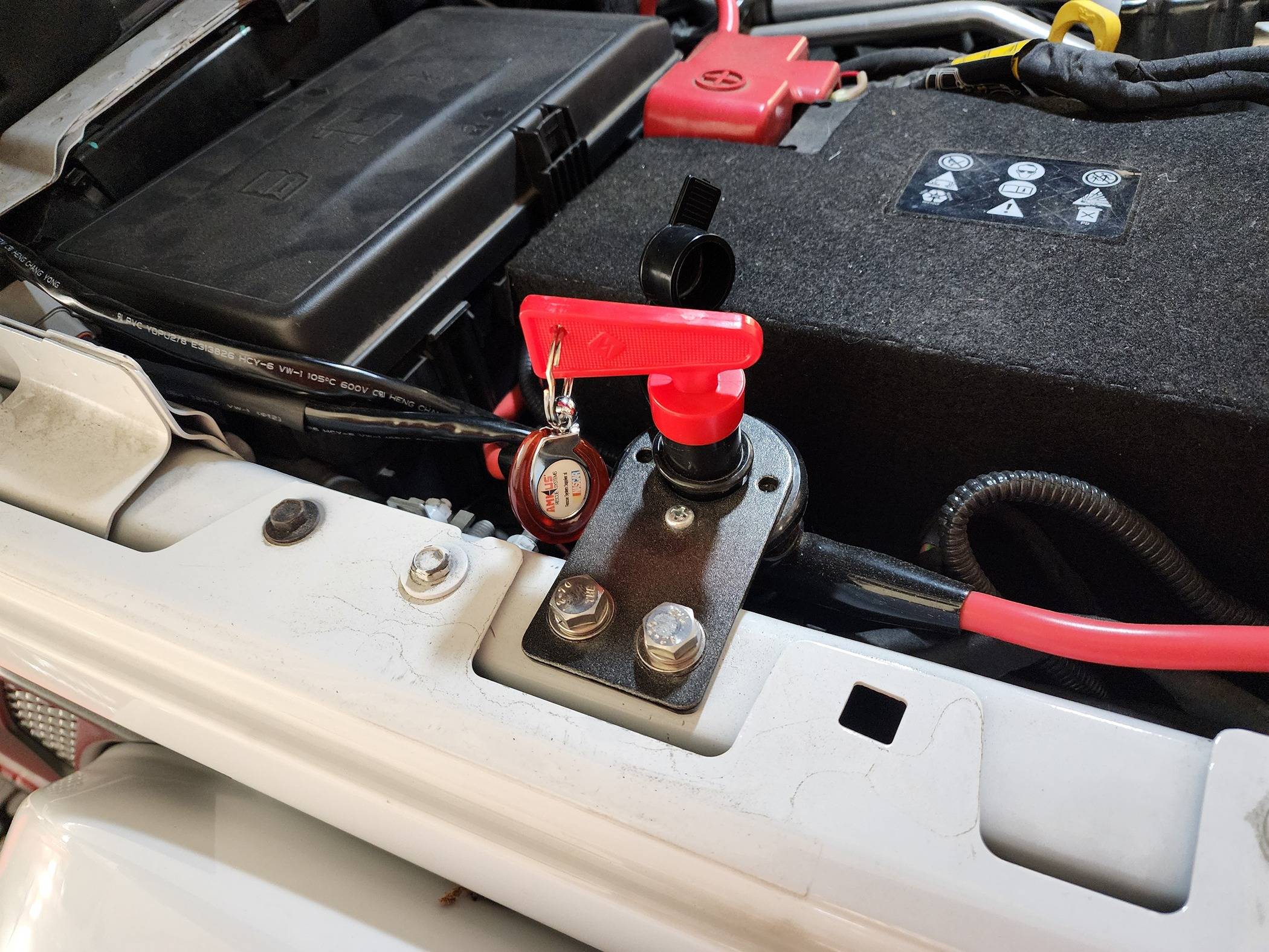 Winch power disconnect switch mounting plate | Jeep Gladiator (JT) News ...