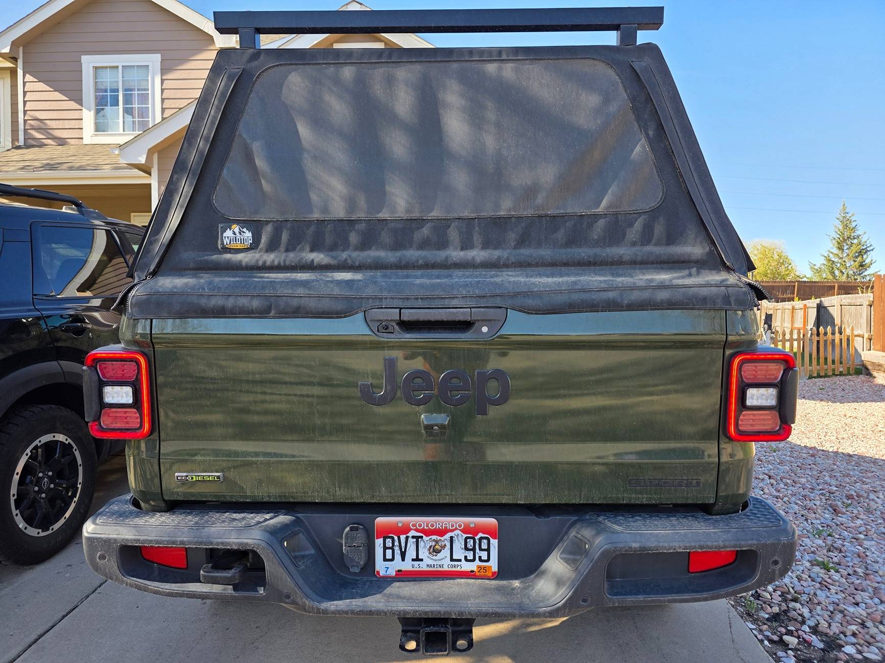 Wolfbox G900 TriPro install & review with pictures. | Jeep Gladiator ...