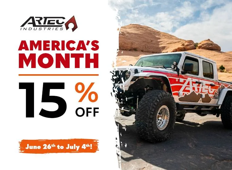 Artec Industries America's Month Sale is Live Now - 7/4/2024 | Jeep ...