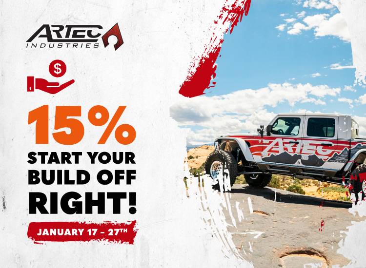 Start your build off for 2025 with Artec Industries 15% off Now through ...