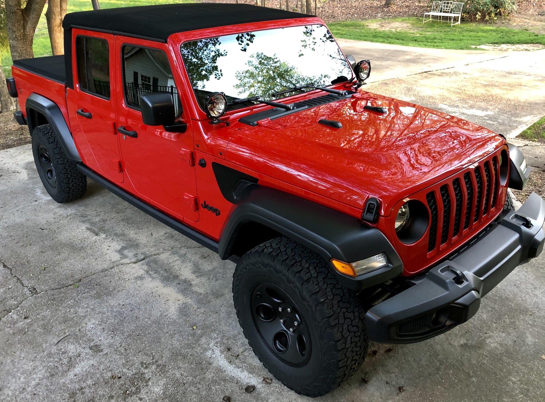 FIRECRACKER RED Gladiator JT Club | Page 47 | Jeep Gladiator (JT) News ...