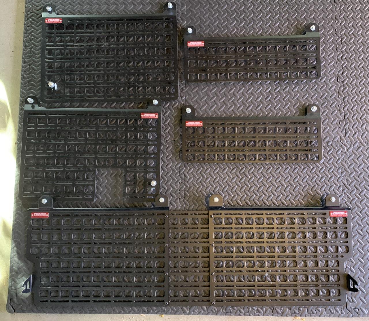 California - SOLD: built right industries bedside rack/molle panels ...