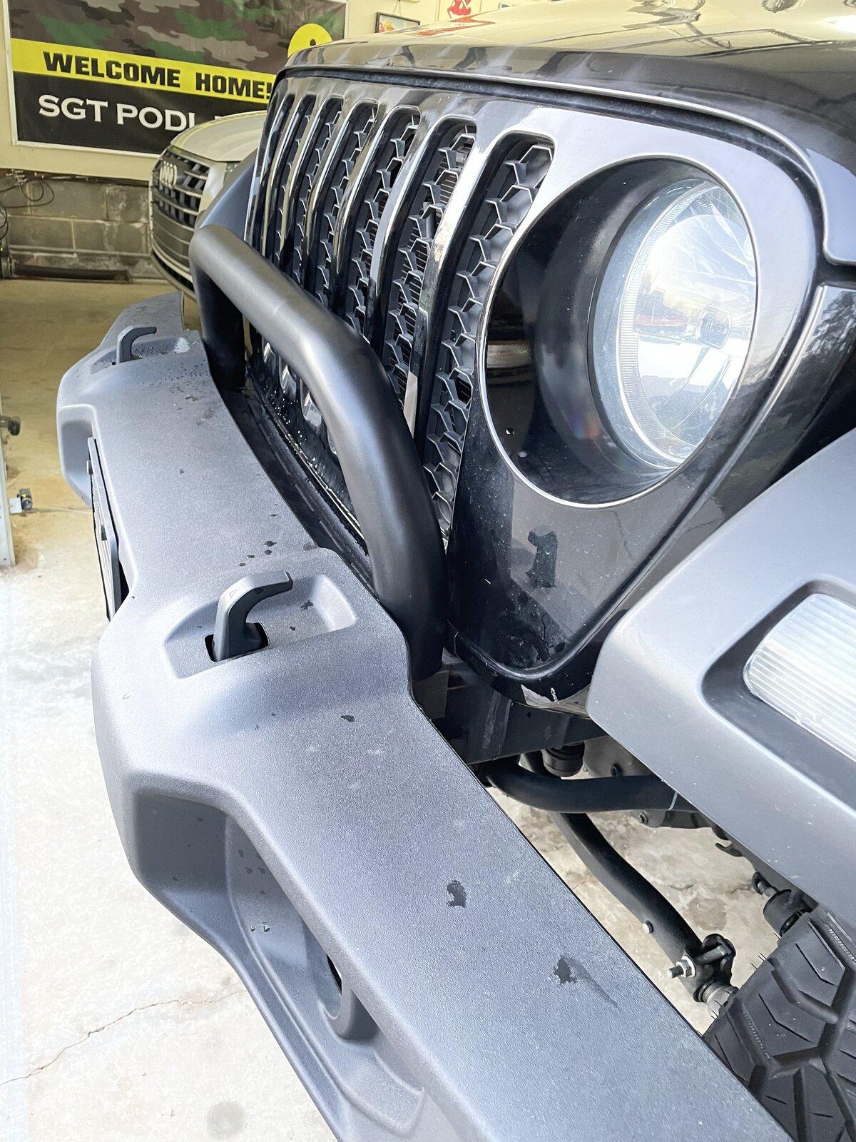 Bull Bar on Sport bumper! | Jeep Gladiator (JT) News, Forum, Community ...
