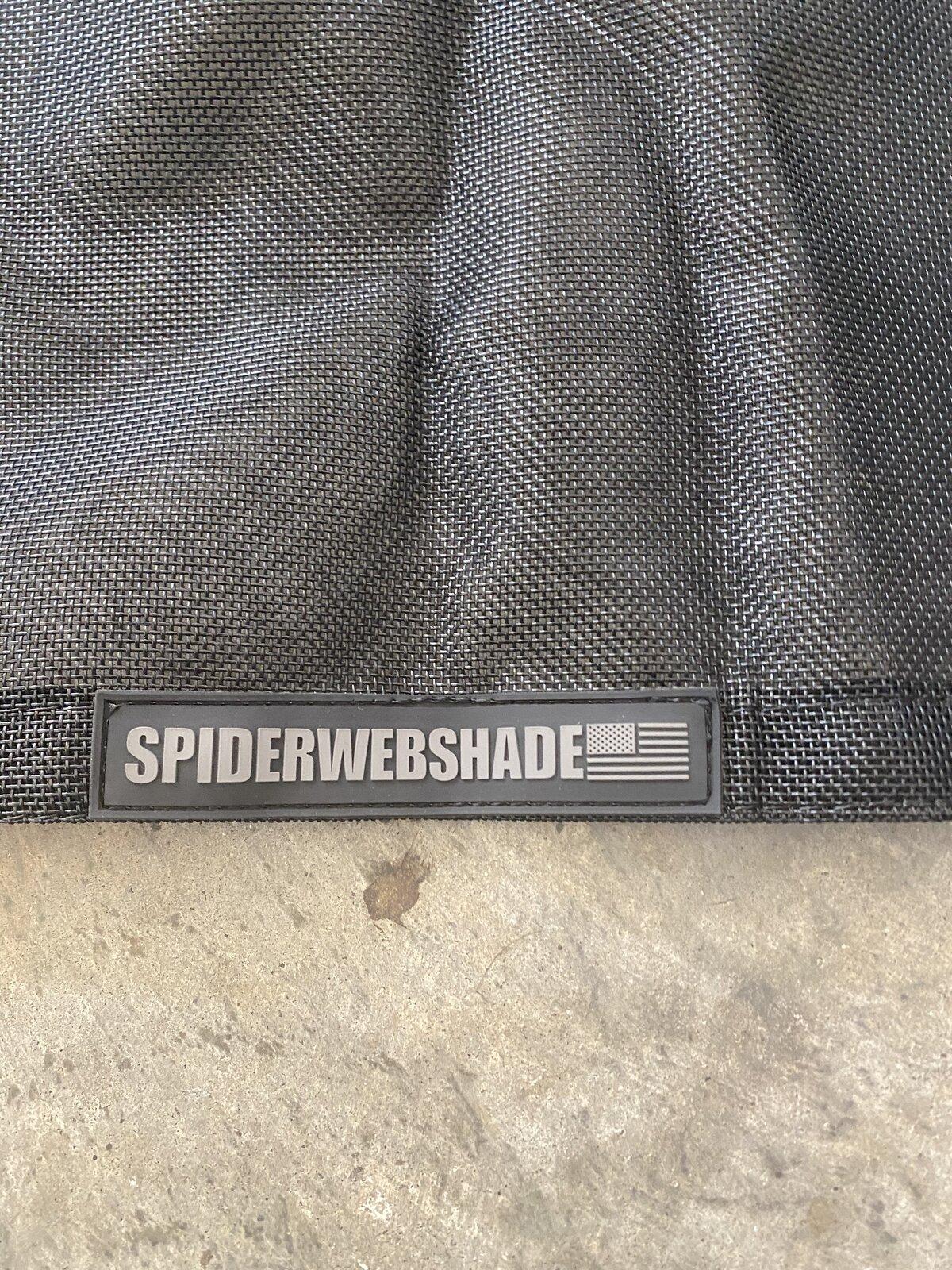 North Carolina - Full Length Spiderweb Shade - Black | Jeep Gladiator ...