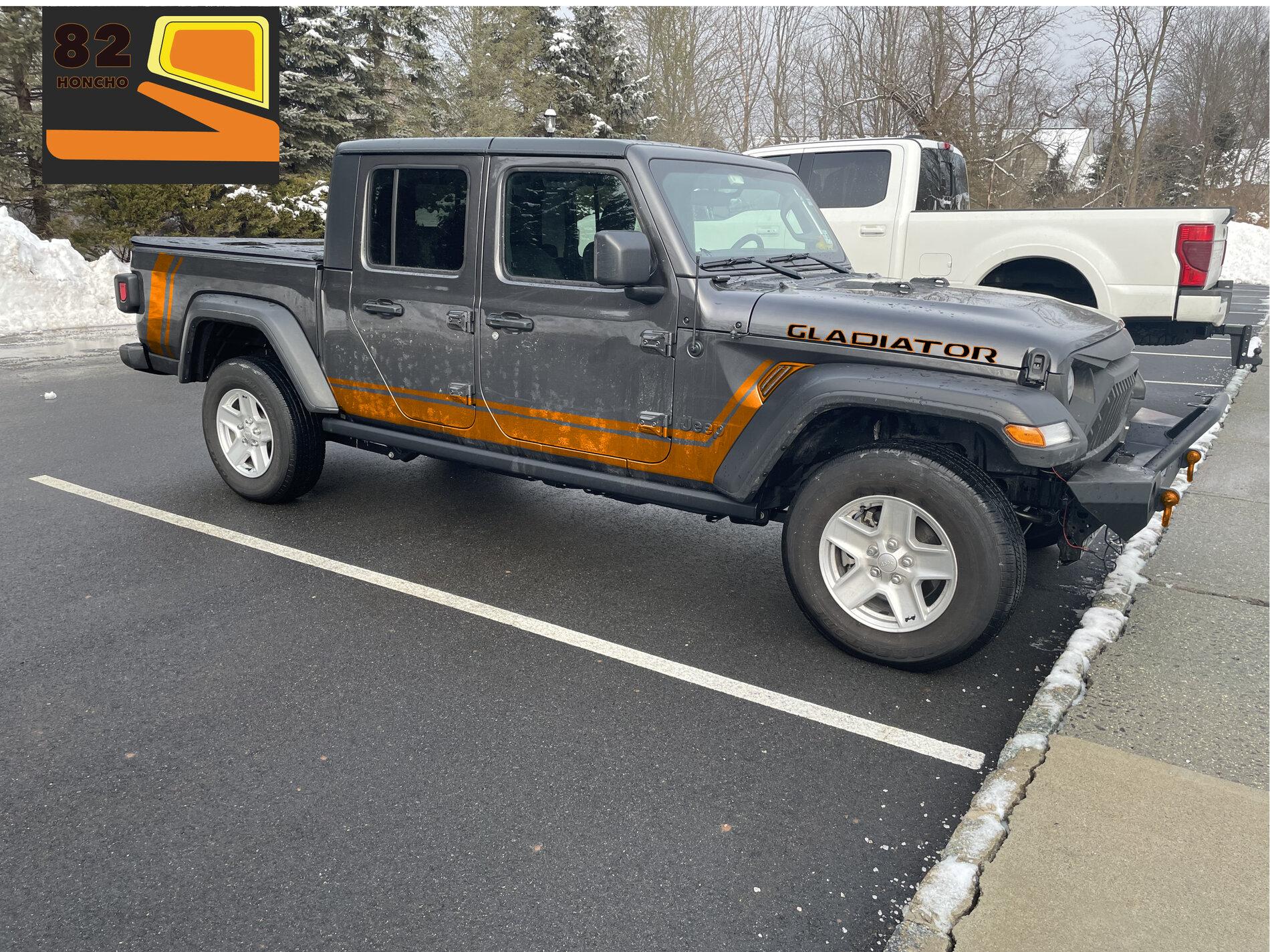 Dark blue side decals | Jeep Gladiator (JT) News, Forum, Community ...