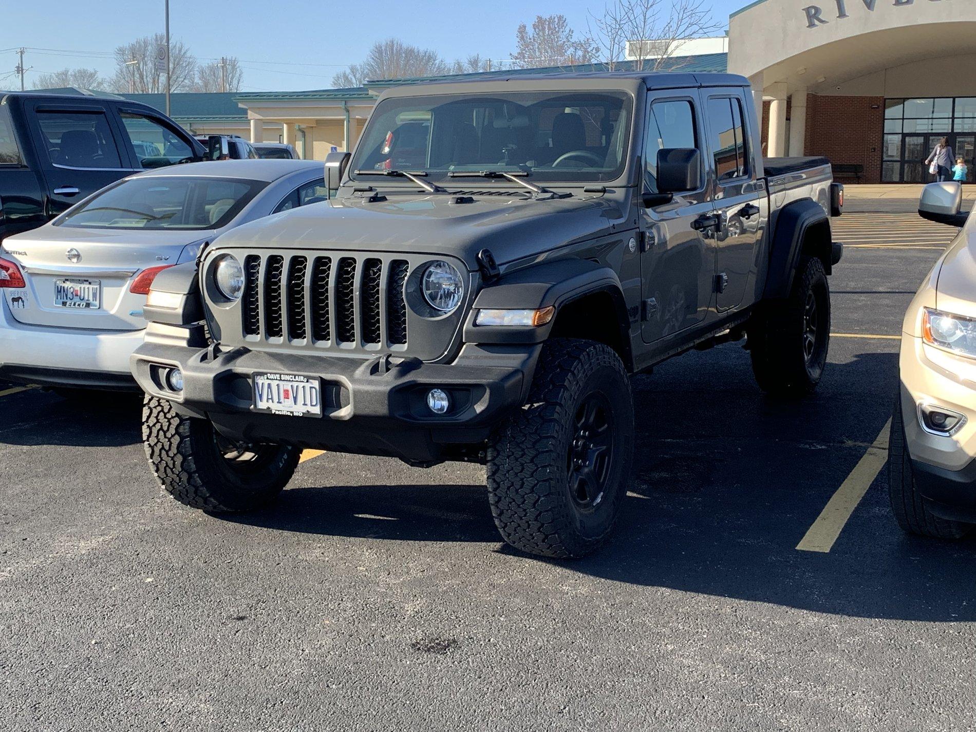 3.5" Lift On 35's | Jeep Gladiator (JT) News, Forum, Community ...