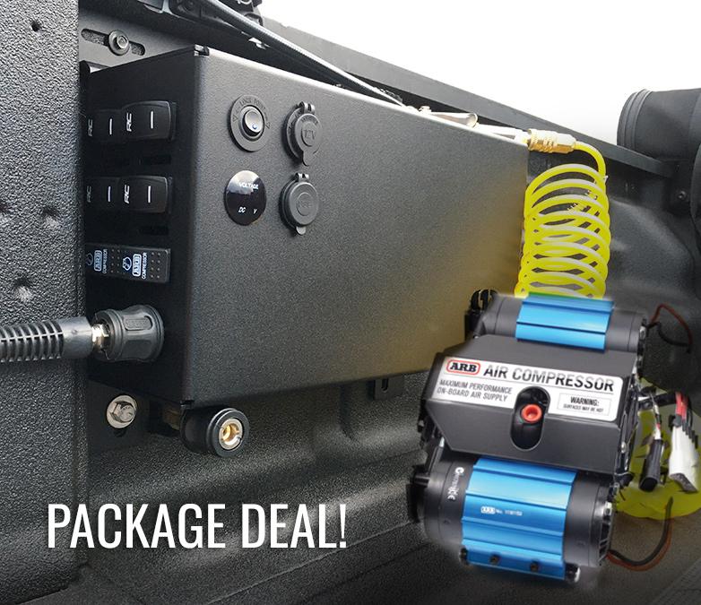 ARB Twin Compressor / 813 Fabrication & Design Compressor Mount Package ...