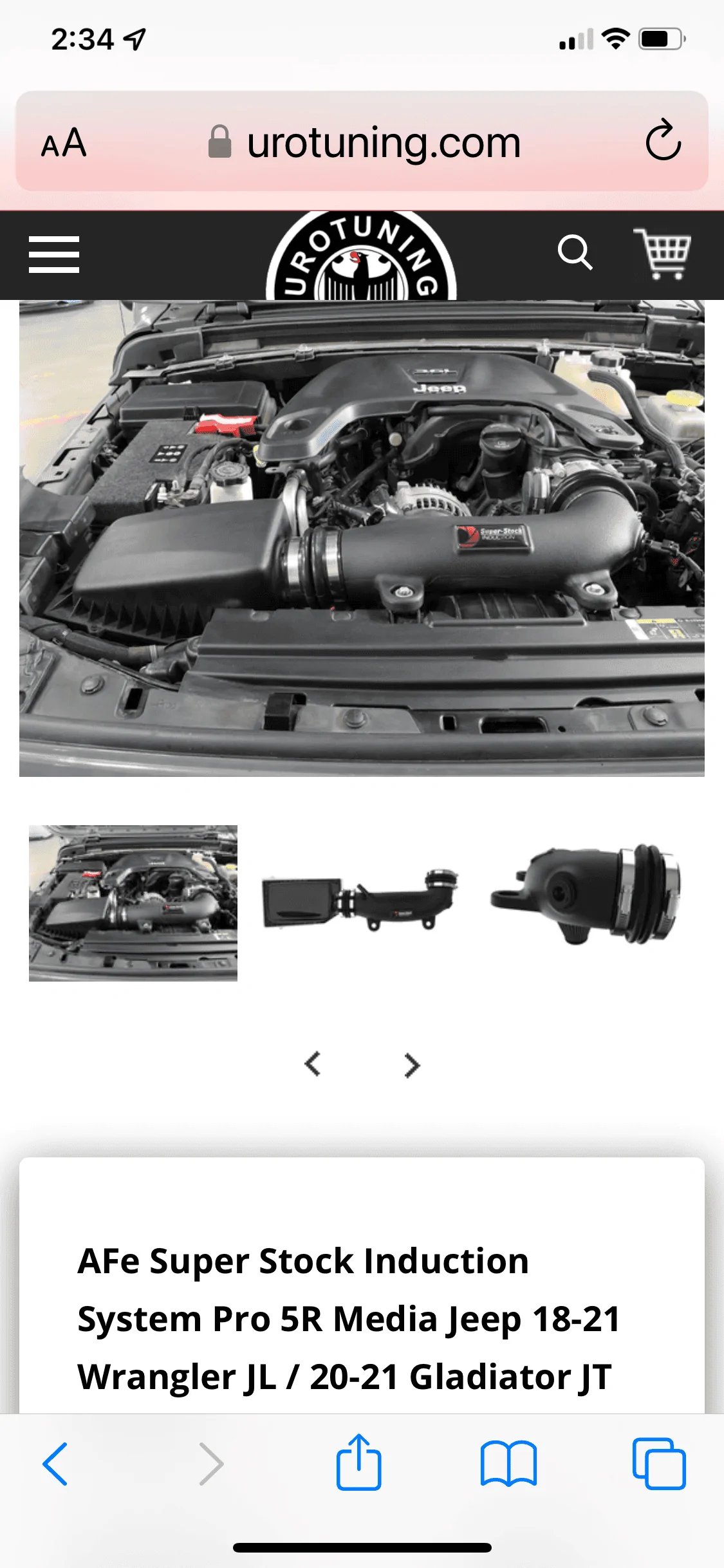 Afe super stock cai | Jeep Gladiator (JT) News, Forum, Community ...