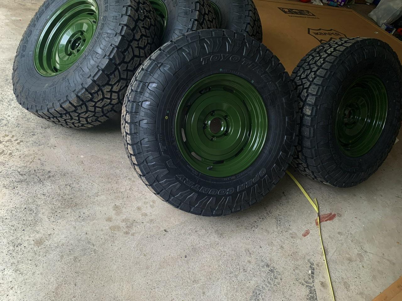 KMC Roswell Wheels > Powder Coating Sarge Green | Page 2 | Jeep ...