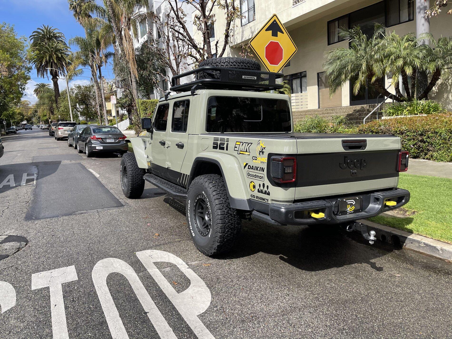 Exterior Work finally DONE! Gladiator Rubicon build | Jeep Gladiator ...