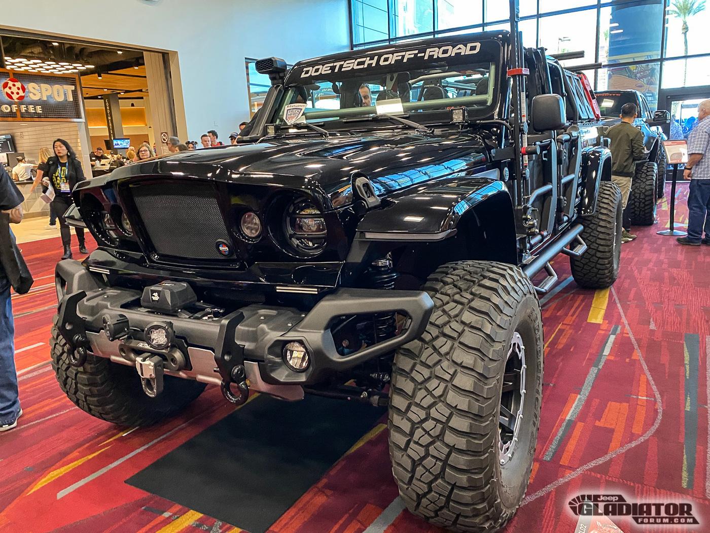 Doetsch Off-Road / Rugged Ridge Gladiator Build [SEMA 2019] | Jeep ...