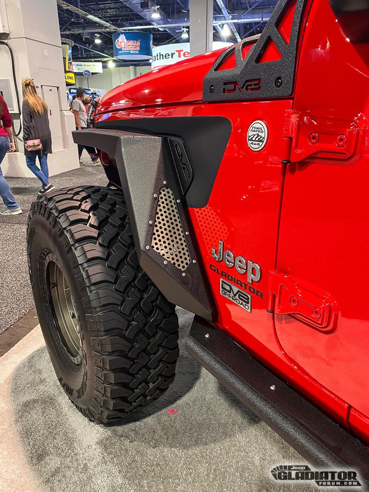 DV8 Jeep Gladiator Build (Red) [SEMA 2019] | Jeep Gladiator (JT) News ...