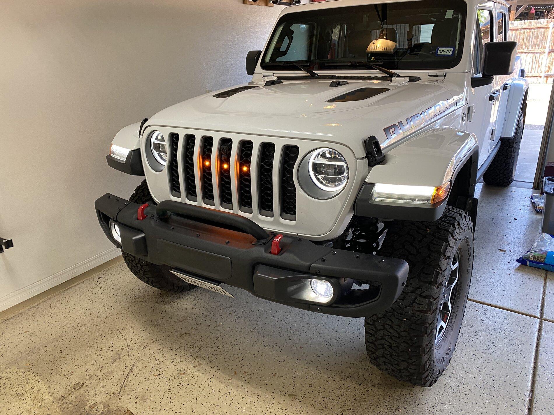 Anyone install Quadratec pre-runner lighting? | Page 3 | Jeep Gladiator ...