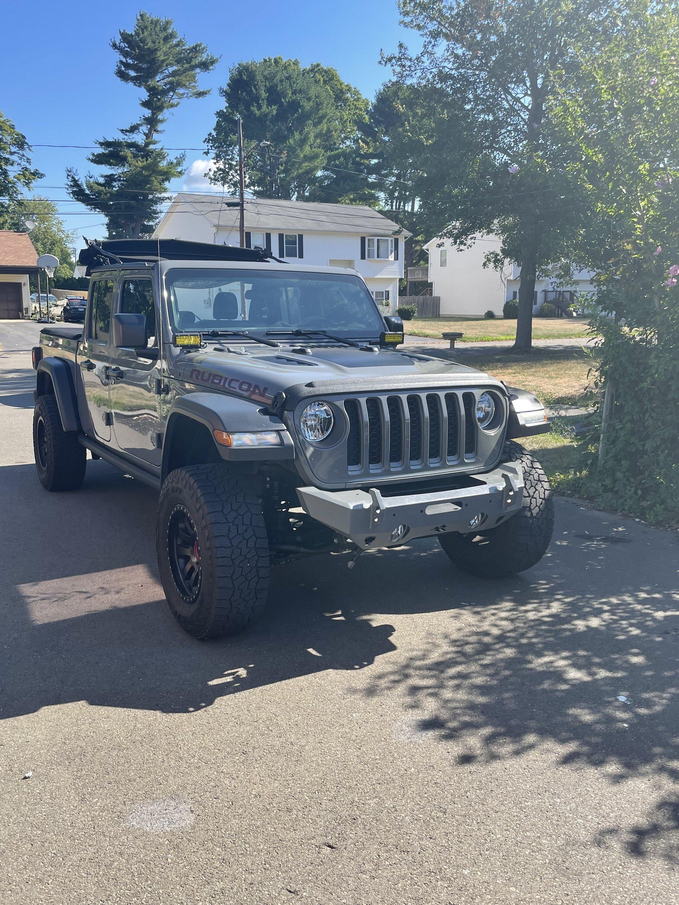 I AM PROUD, StingGray Paint Matched Bumper | Page 2 | Jeep Gladiator ...