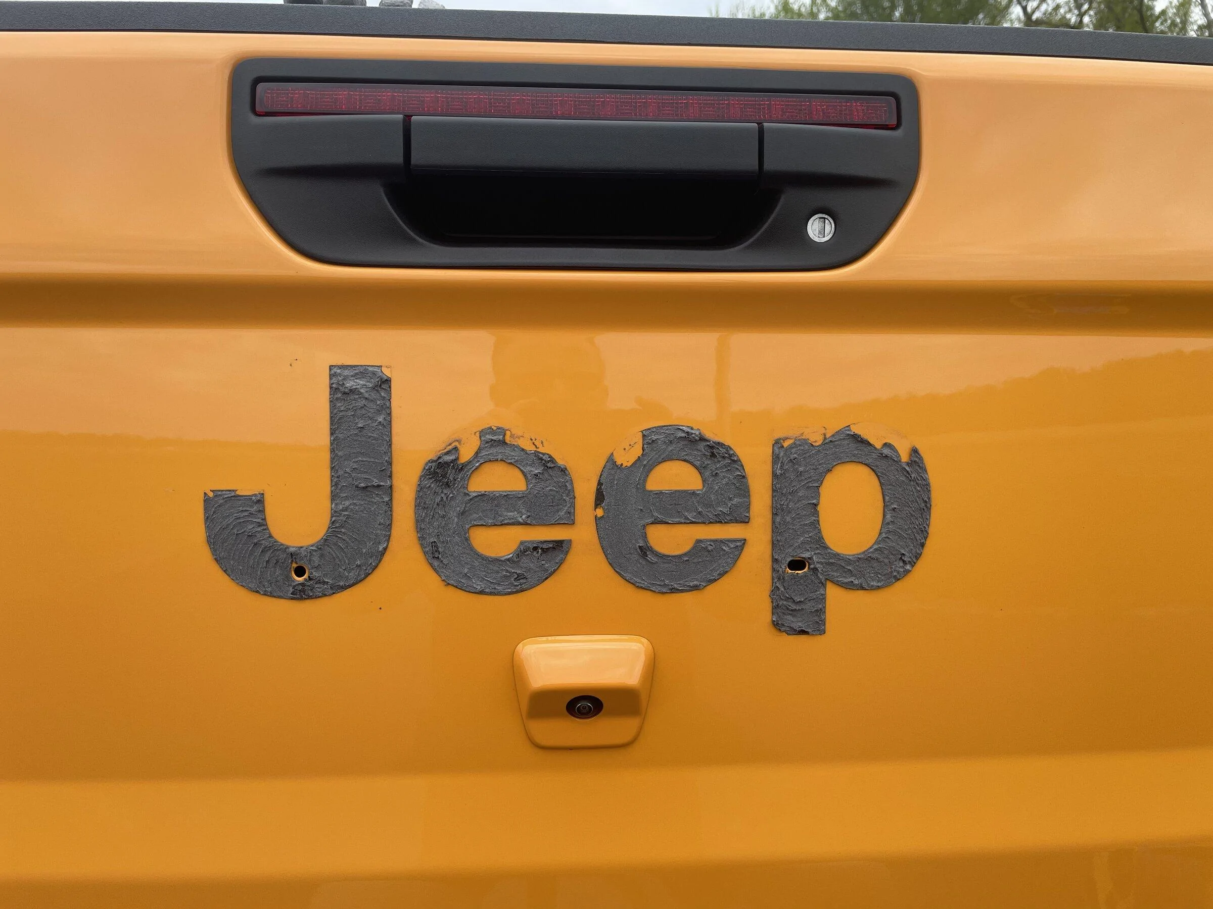 Urban Jeep Tailgate Badge Installed | Jeep Gladiator (JT) News, Forum ...