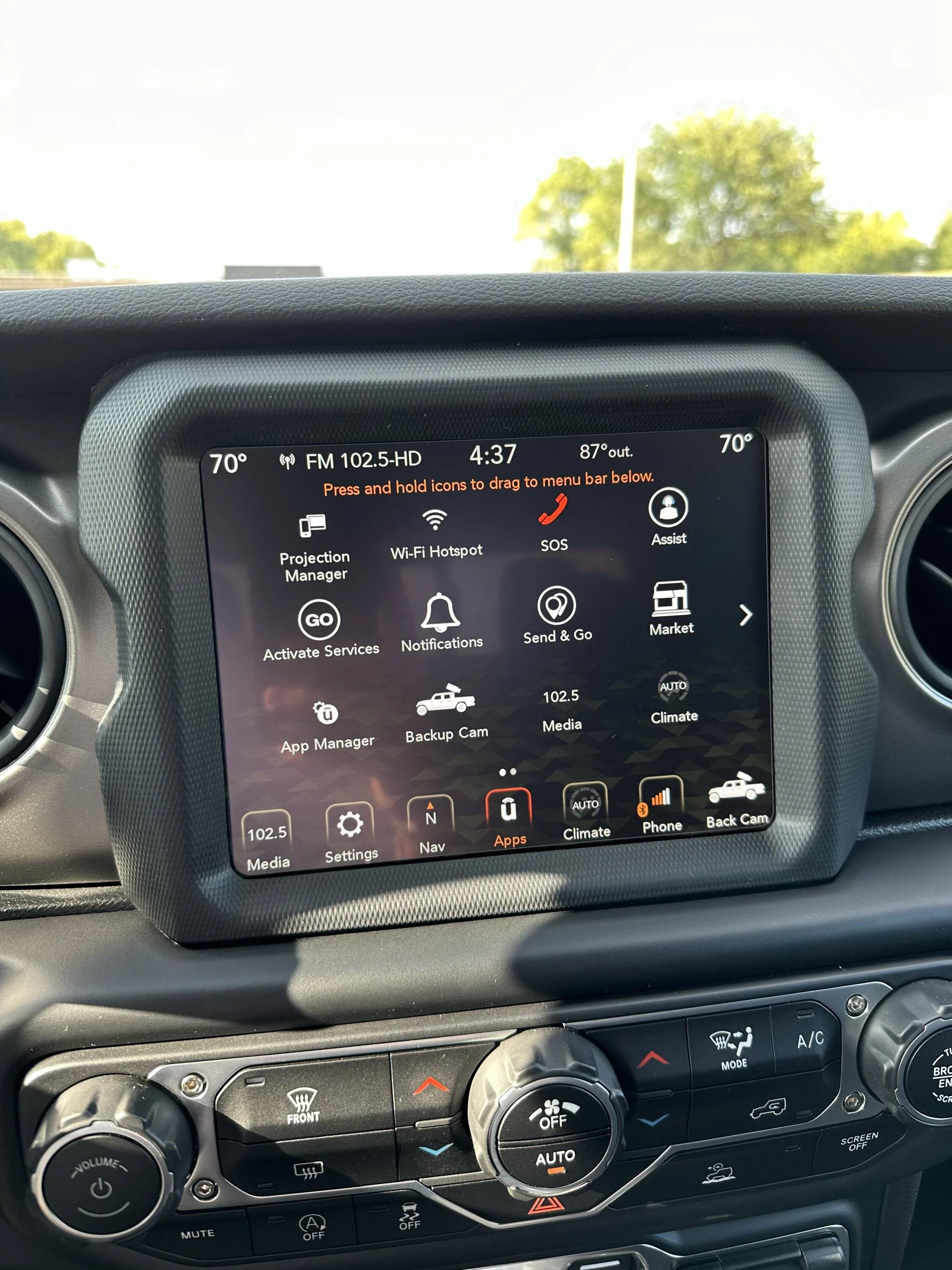Tennessee - For sale- 8.4 uconnect Model # 68472596AM | Jeep Gladiator ...