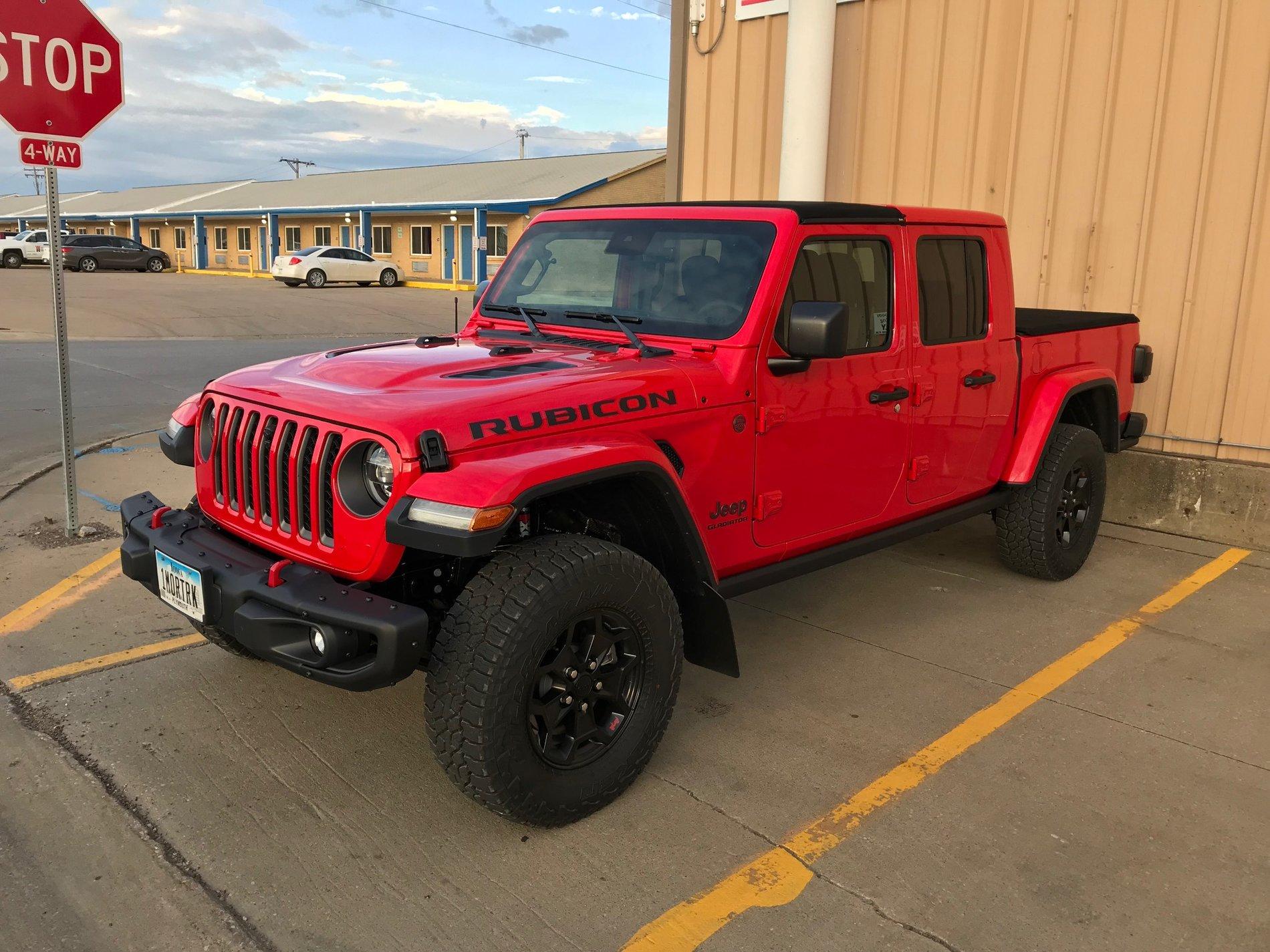 FIRECRACKER RED Gladiator JT Club | Page 15 | Jeep Gladiator (JT) News ...