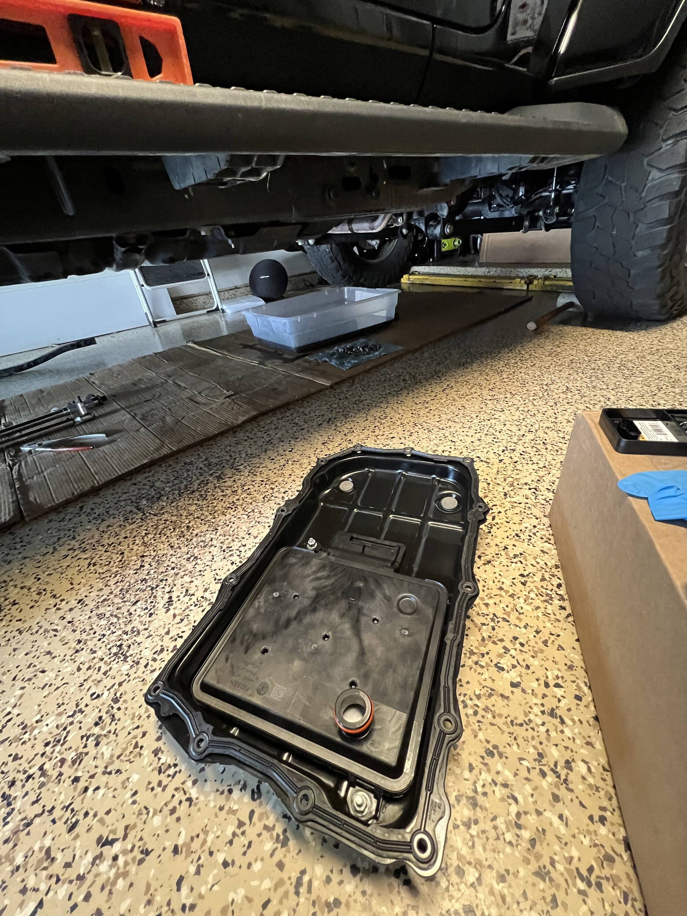 First Transmission Drain and Fill | Jeep Gladiator (JT) News, Forum ...