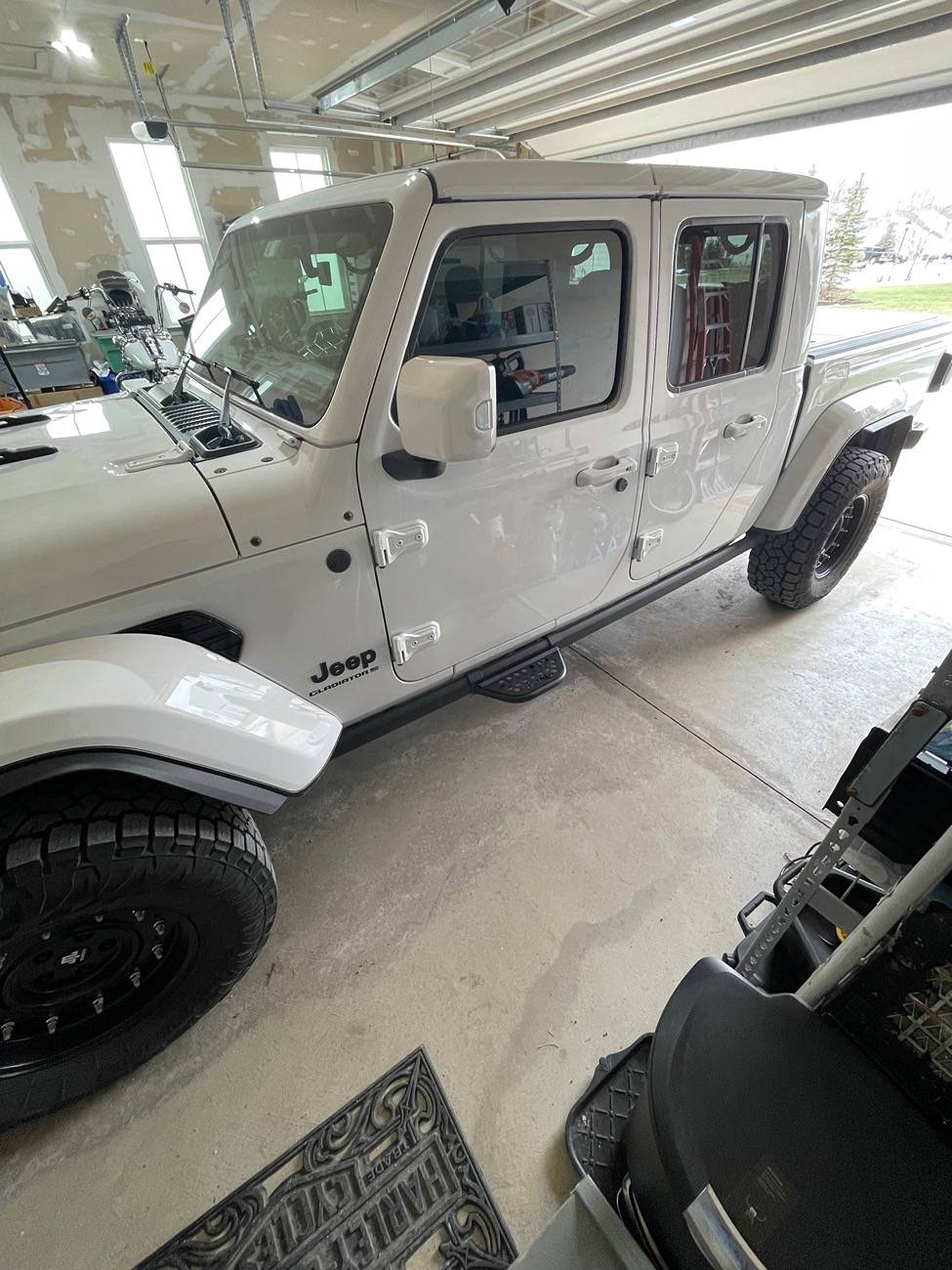 New Product: IAG EZ-Step Add-On Side Steps for JT Gladiator with OE ...
