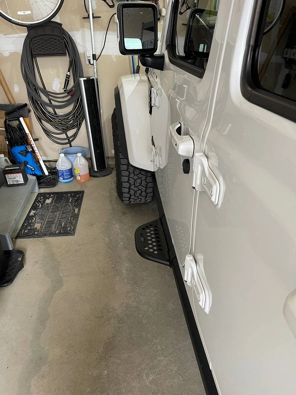 New Product: IAG EZ-Step Add-On Side Steps for JT Gladiator with OE ...