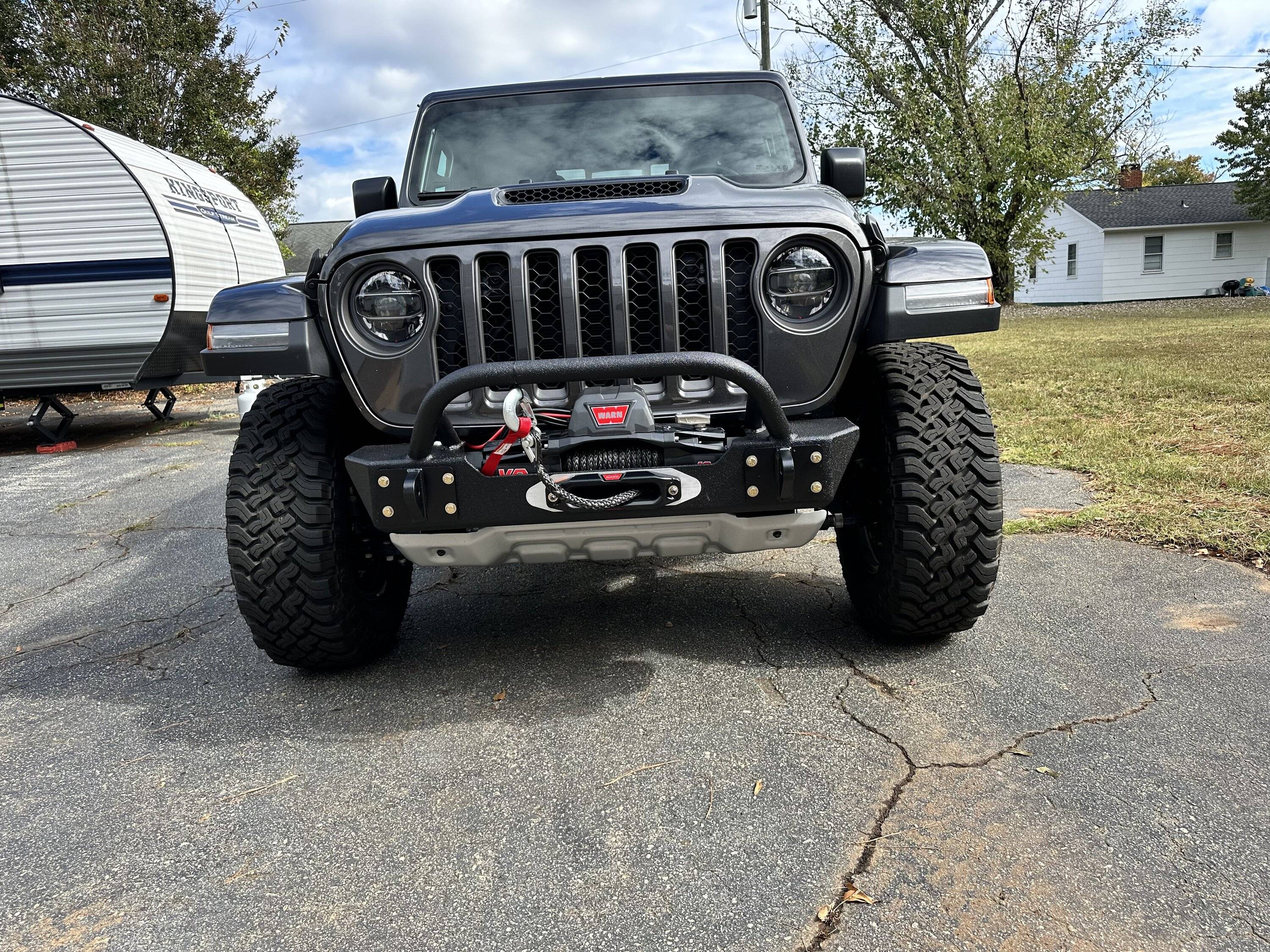 For those with Genright Ultra clearance bumpers | Jeep Gladiator (JT ...