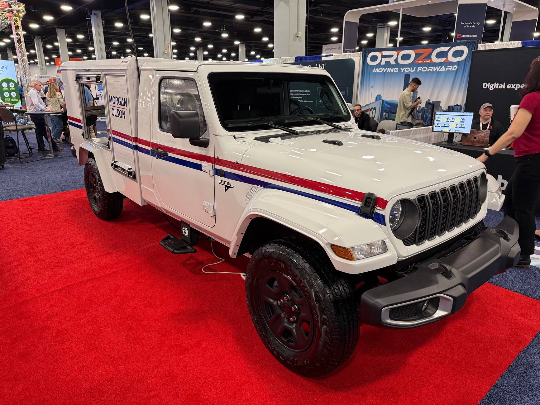 JT Mail Truck? National Postal Forum has a Kestrel Gladiator on Display ...