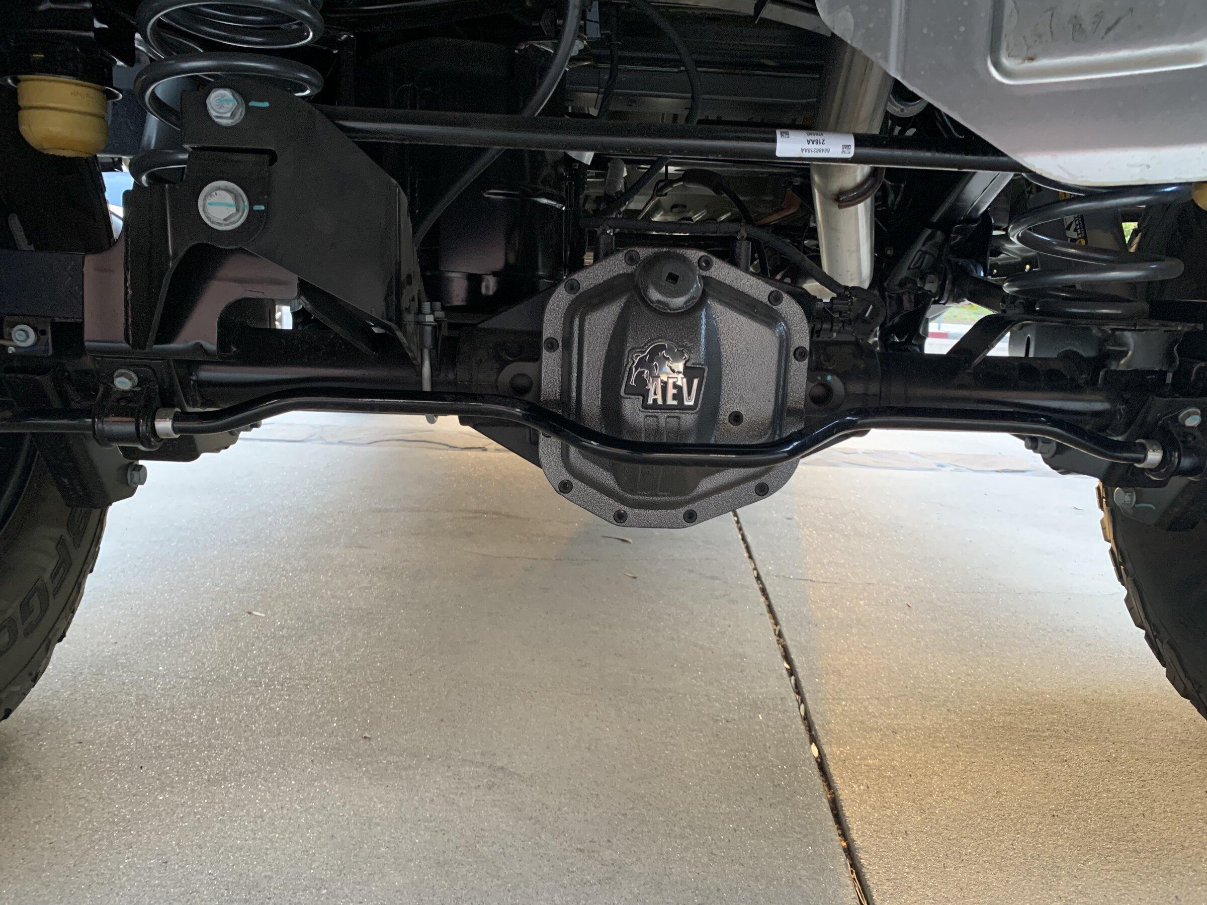 Anyone have an AEV lift and a rear diff slider? Suggestions? | Jeep ...