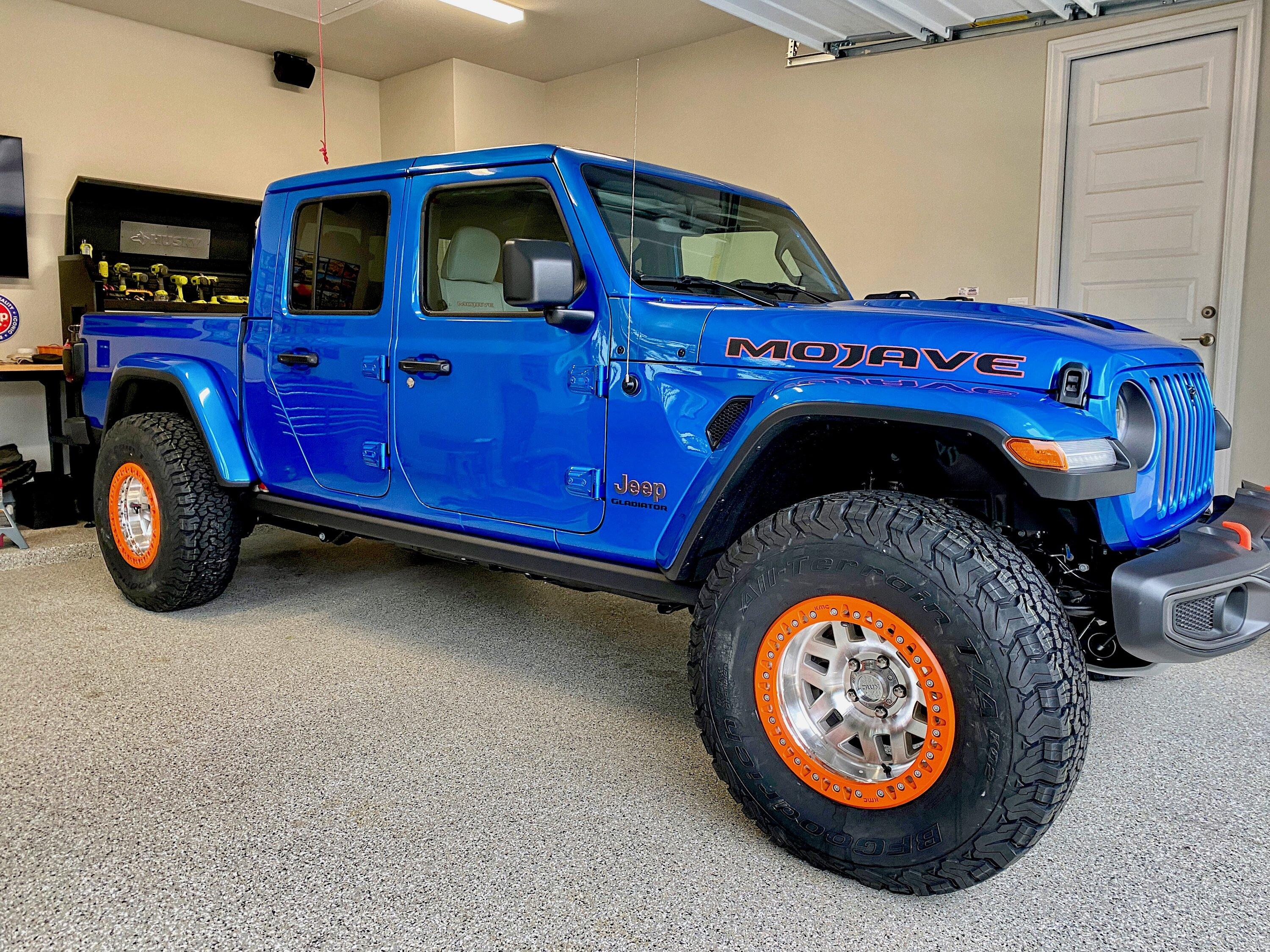 The Blue Babe Build - 2021 HEMI 392 Swapped Mojave | Jeep Gladiator (JT ...