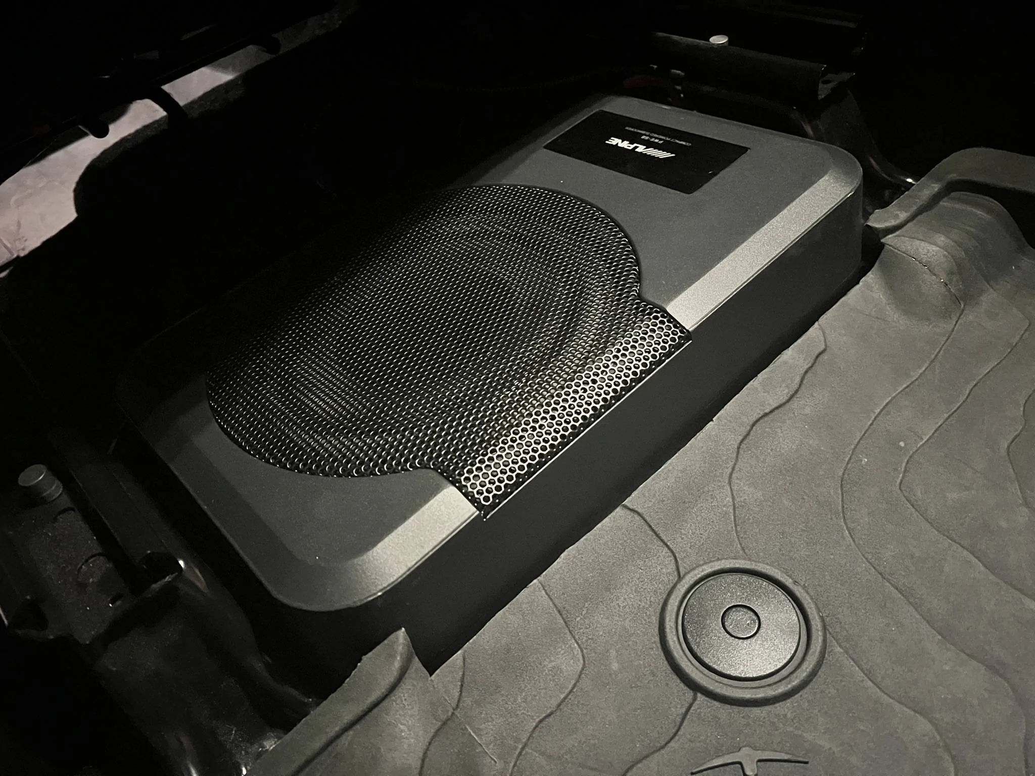 UPDATE: Alpine under driver seat subwoofer. | Jeep Gladiator (JT) News ...