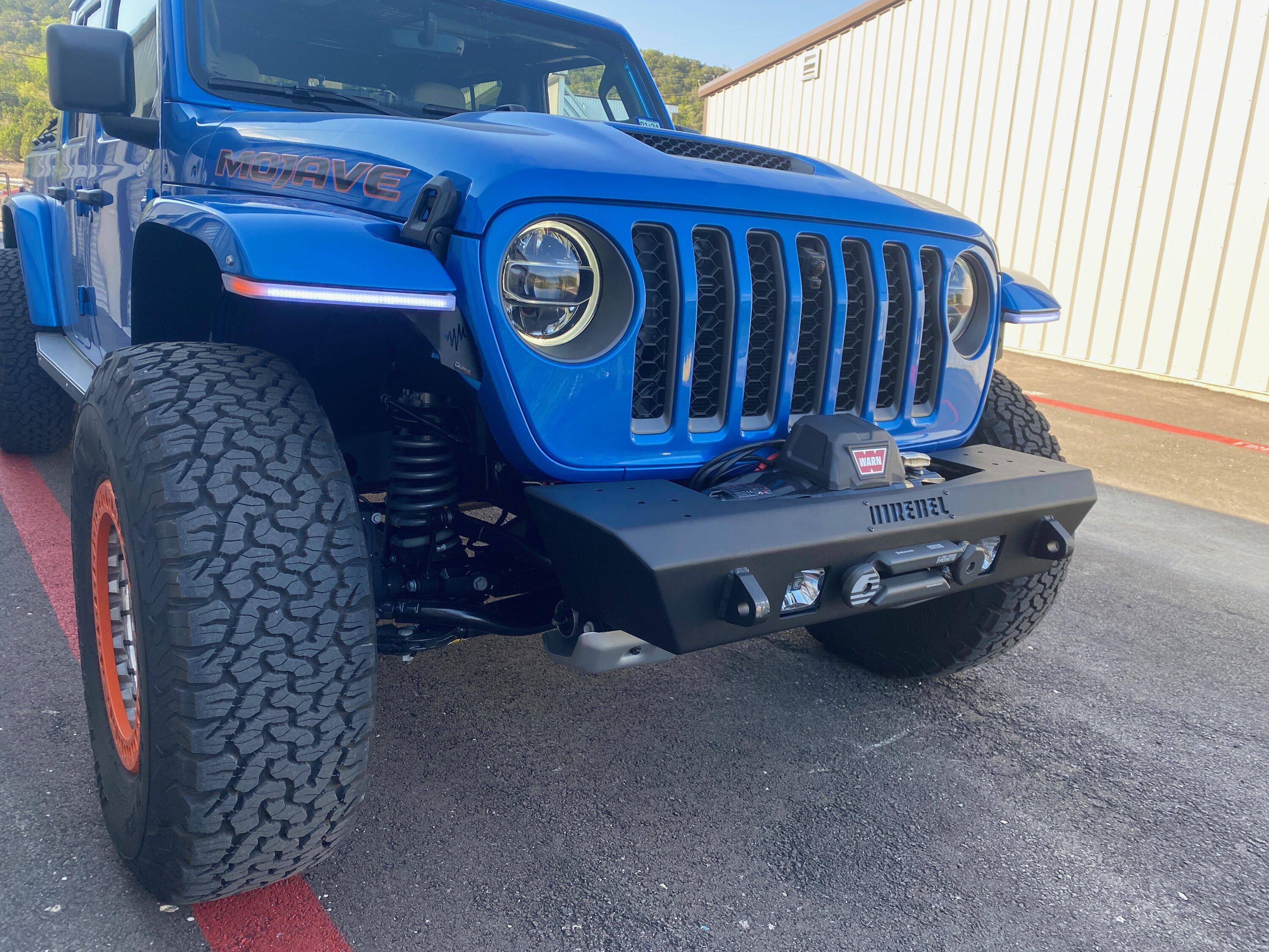 The Blue Babe Build - 2021 HEMI 392 Swapped Mojave | Jeep Gladiator (JT ...