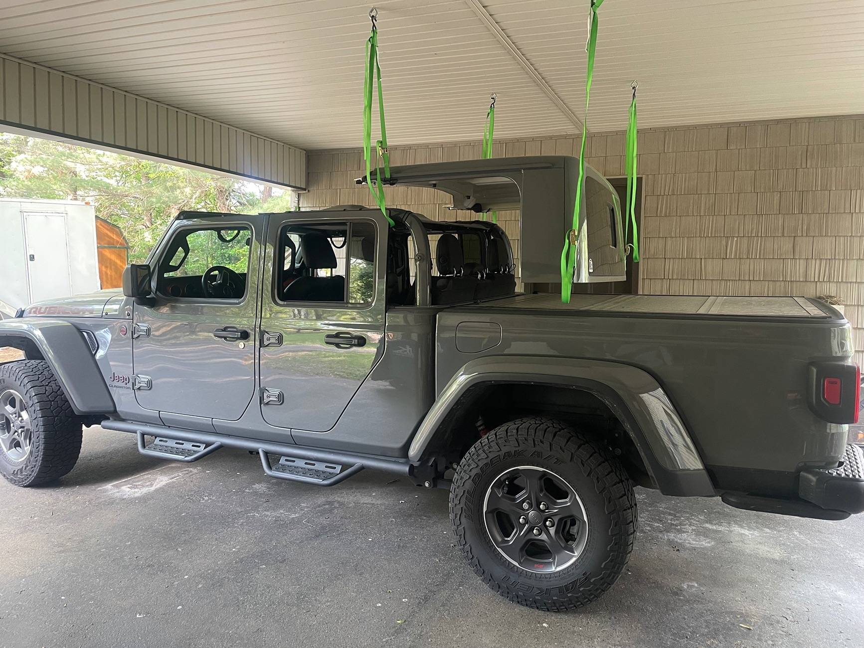 Need contraption for back half hardtop lifting / holding | Jeep ...