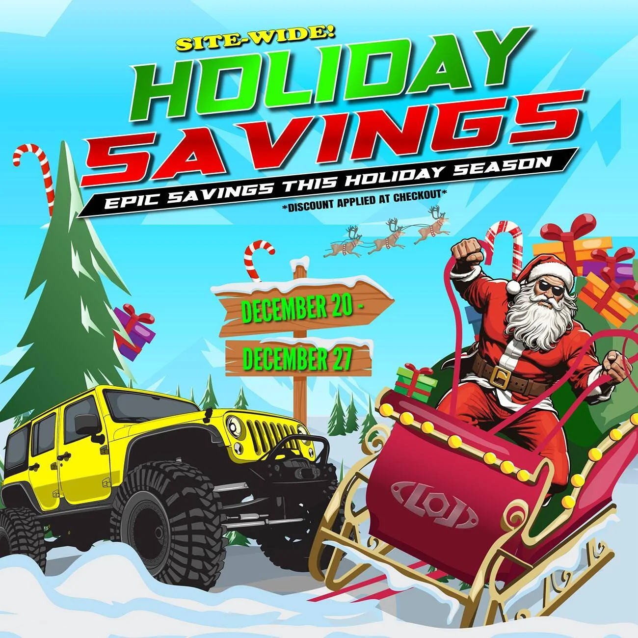 Today is the last day for our holiday sale! - LoD Offroad | Jeep ...
