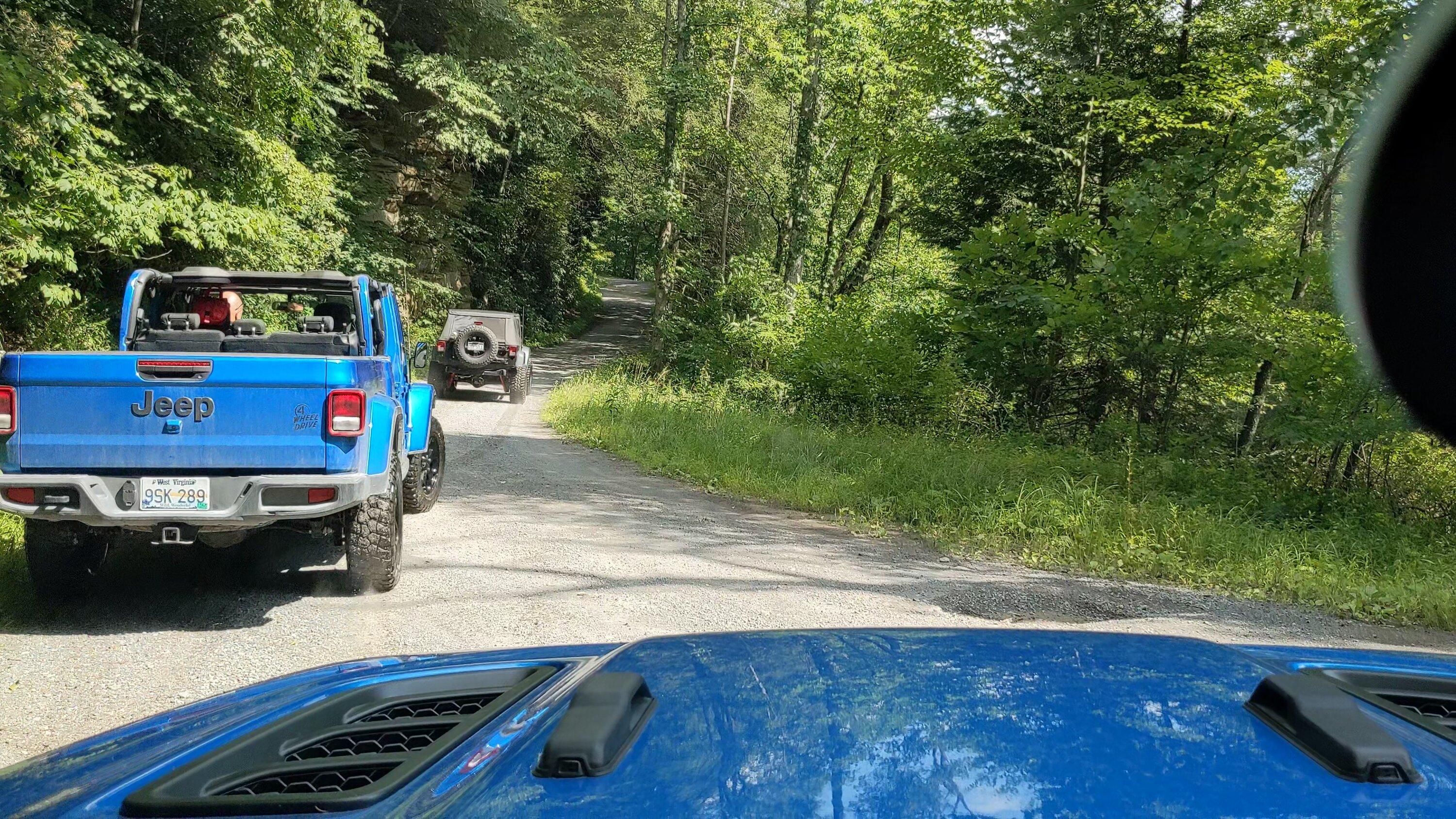 First JT up Peddler's Glory, WV??? | Jeep Gladiator Forum ...