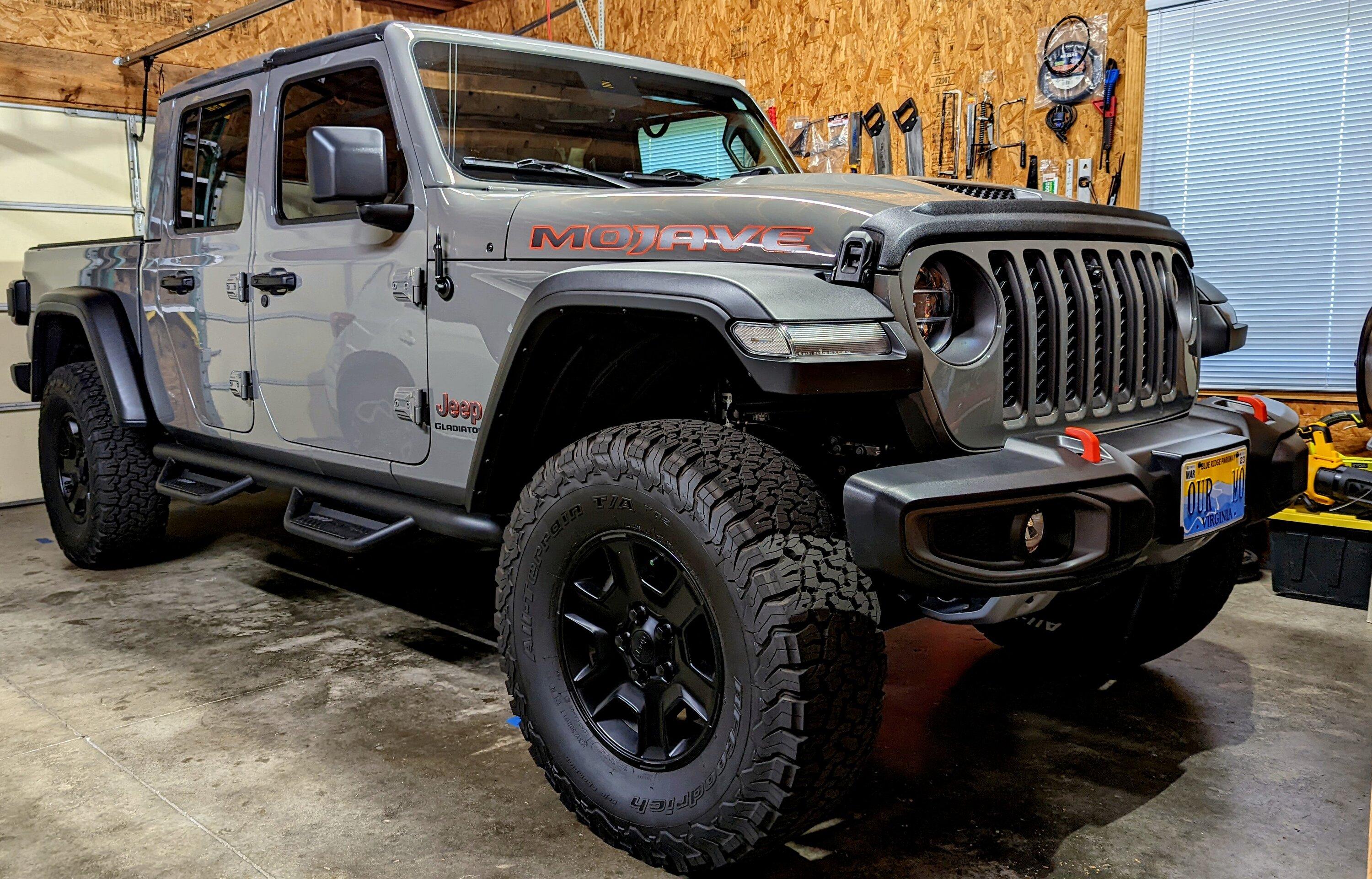 BFG K02 versus Nitto Ridge Grappler | Jeep Gladiator (JT) News, Forum ...