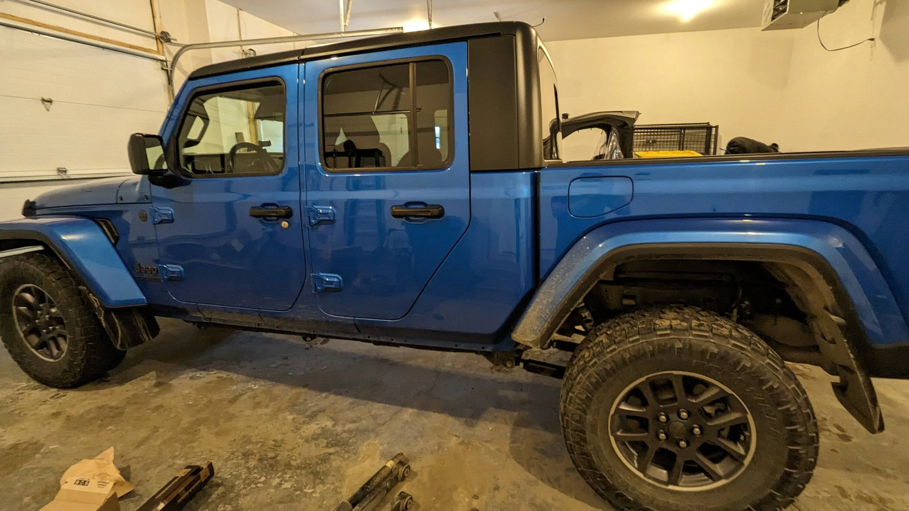 Alaska Daily Drivers: Hydro Blue 80A and Bright White JTR | Jeep ...