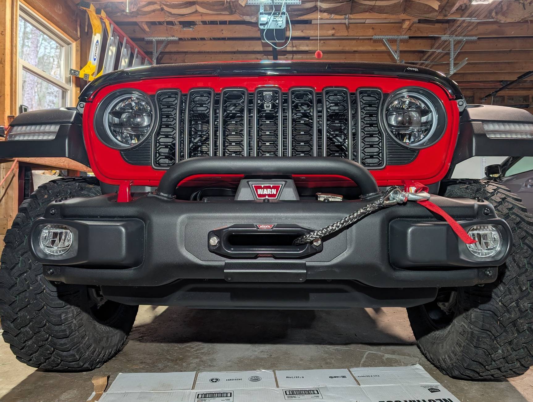 Rubicon Winch install done | Jeep Gladiator (JT) News, Forum, Community ...