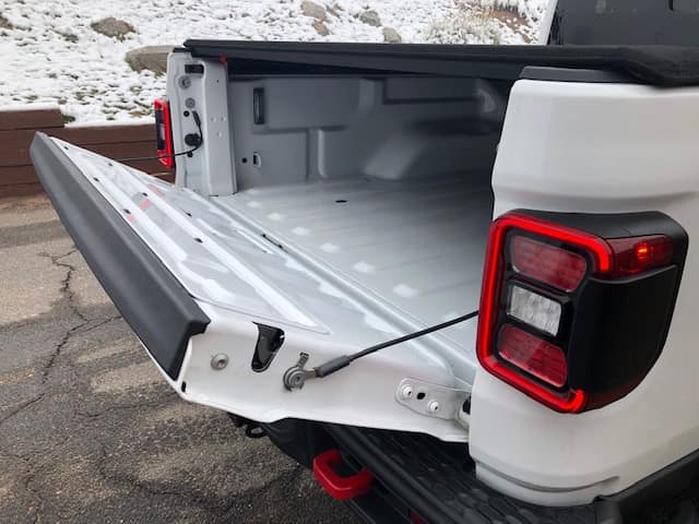 Gladiator tailgate can support up to 500 lbs payload in middle position ...