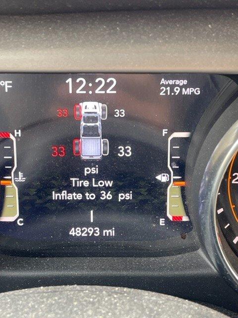 TPMS Driving me crazy | Jeep Gladiator (JT) News, Forum, Community ...