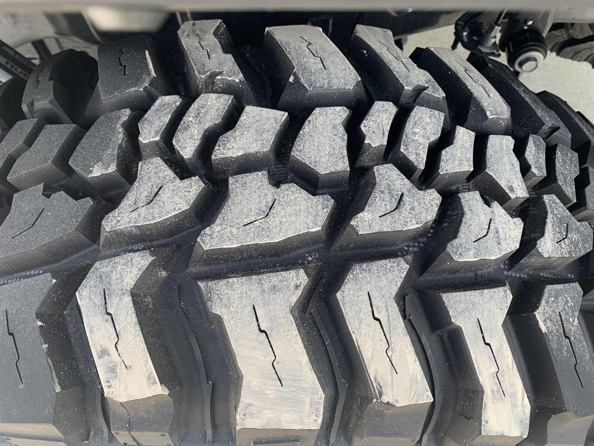 MT Baja Boss 37's, chalk test | Jeep Gladiator (JT) News, Forum ...